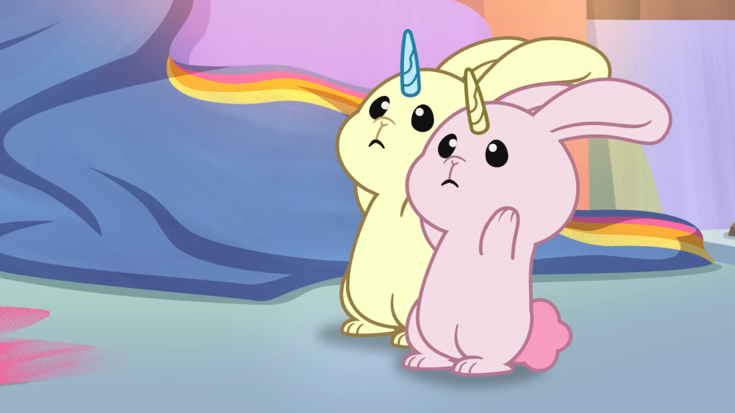 #2984377 - safe, screencap, bunnycorn, rabbit, baby critters, g5, my ...