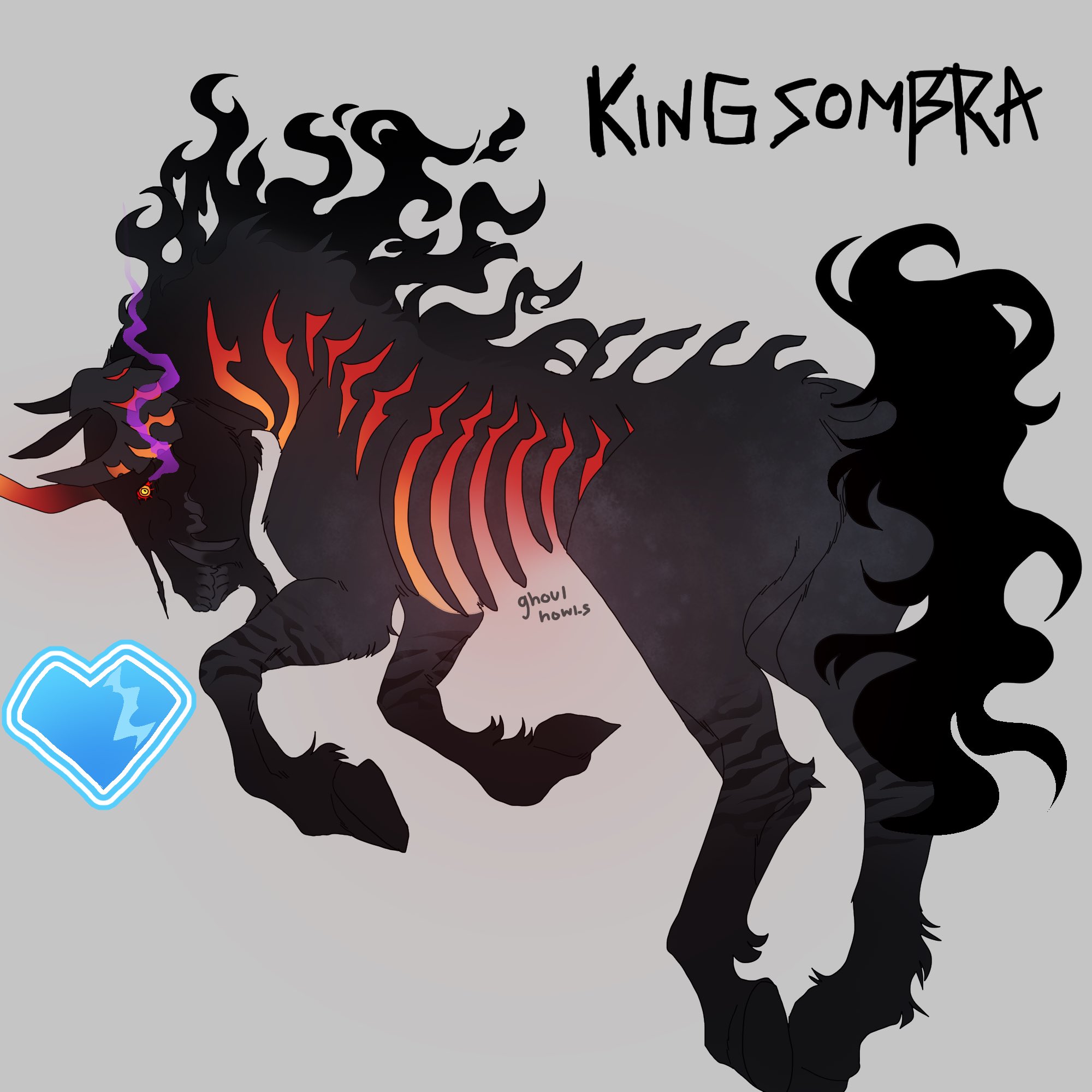 #2998377 - safe, artist:ghoulhowls, king sombra, pony, umbrum, unicorn ...