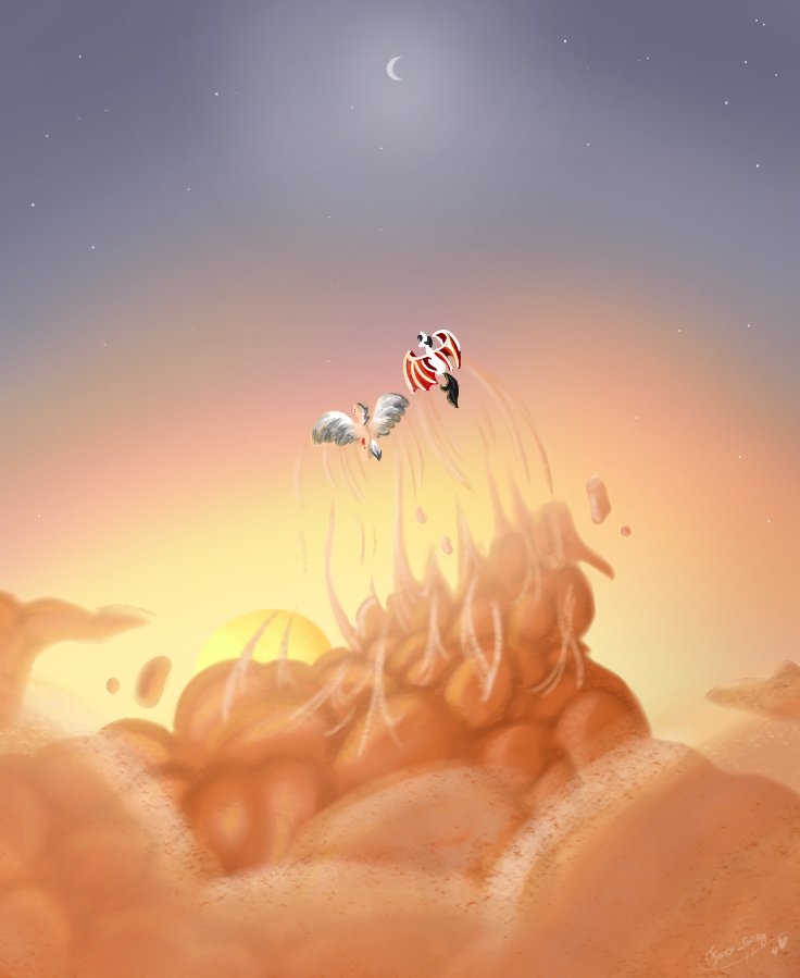 #3004668 - safe, artist:foxx_grey_art, oc, oc only, oc:black fox, oc ...