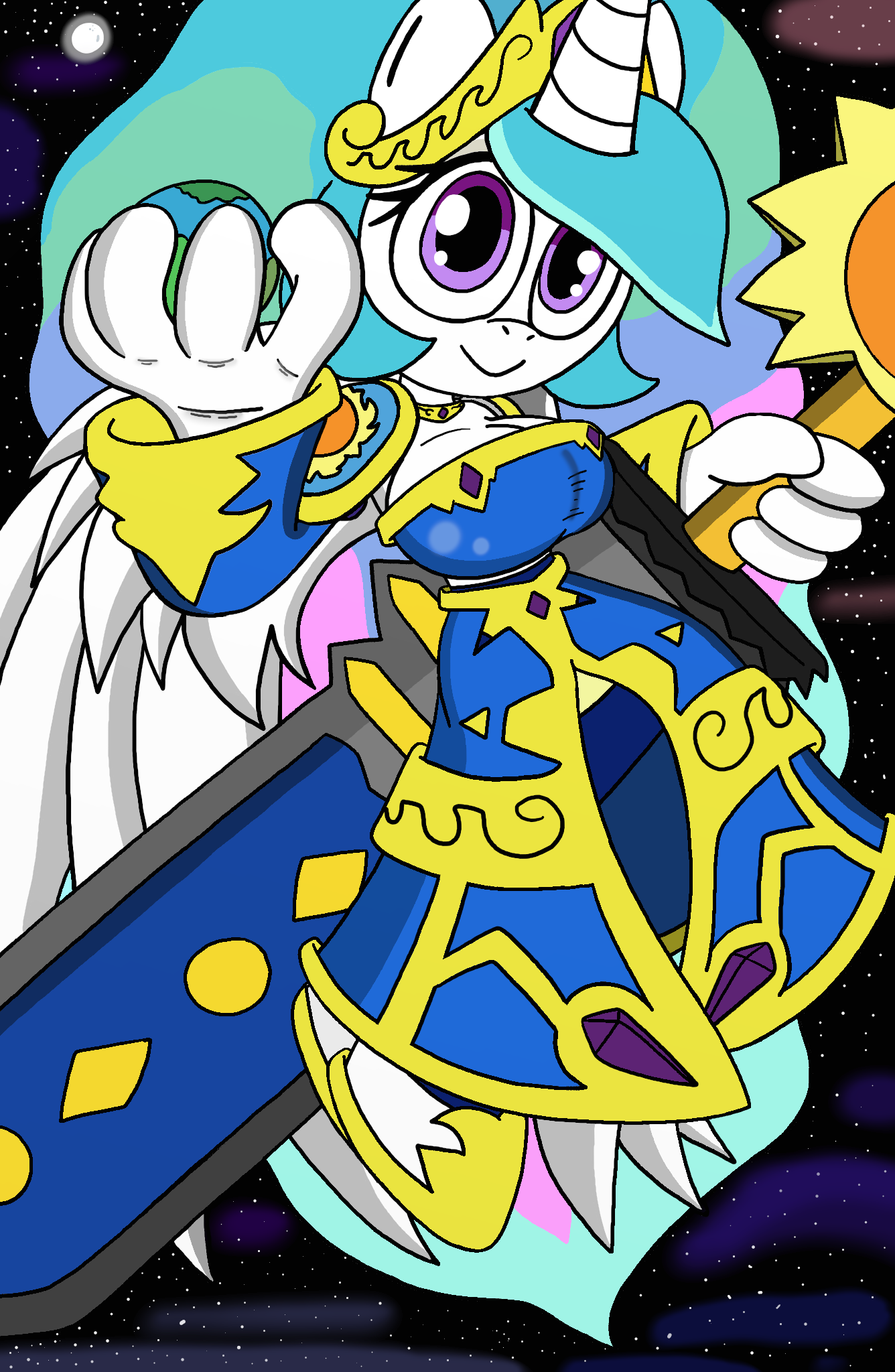 #3005929 - safe, artist:tenebrousmelancholy, princess celestia, alicorn ...