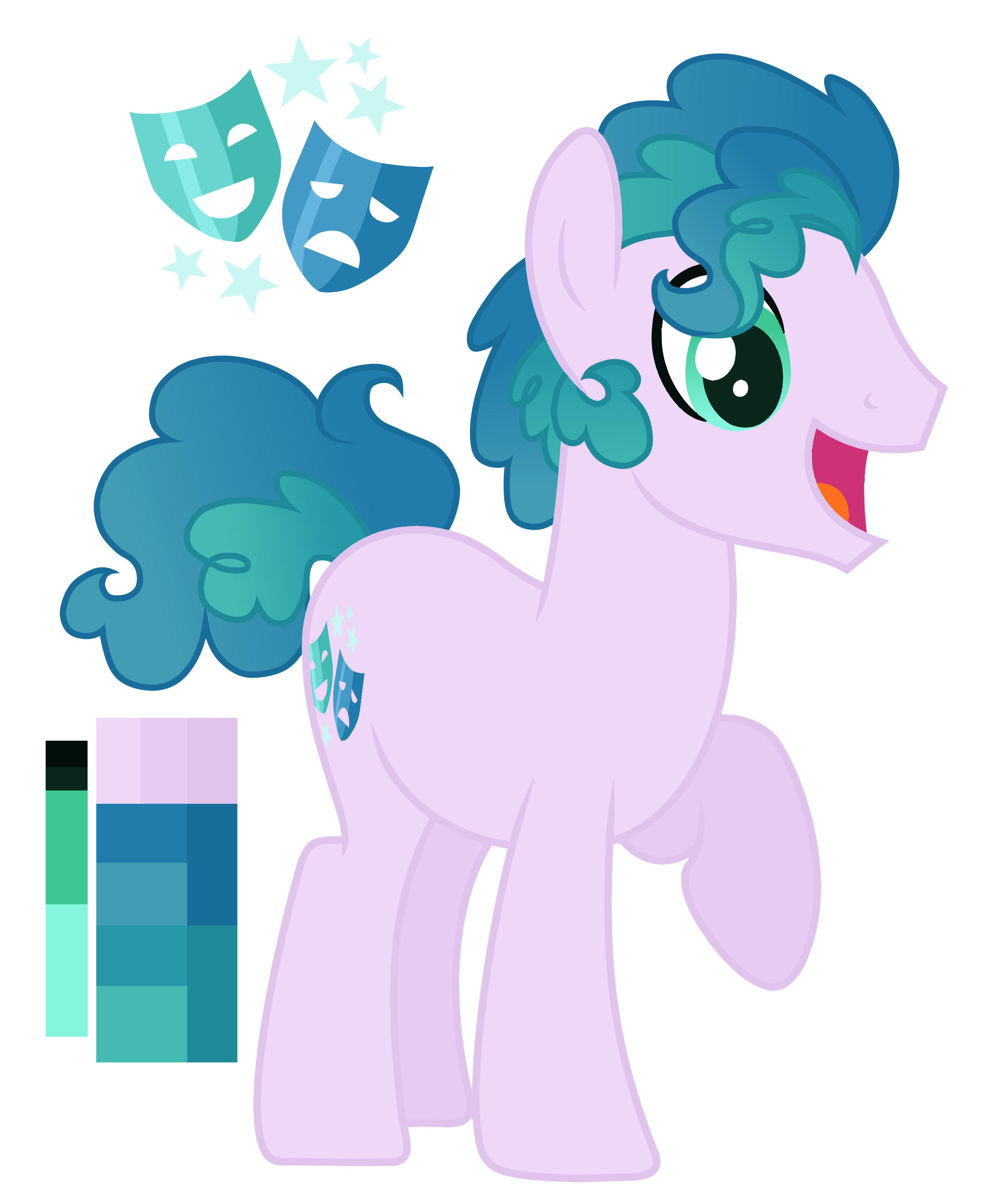 #3006302 - safe, artist:monochrome-sunsets, oc, earth pony, pony, male, simple background, solo ...