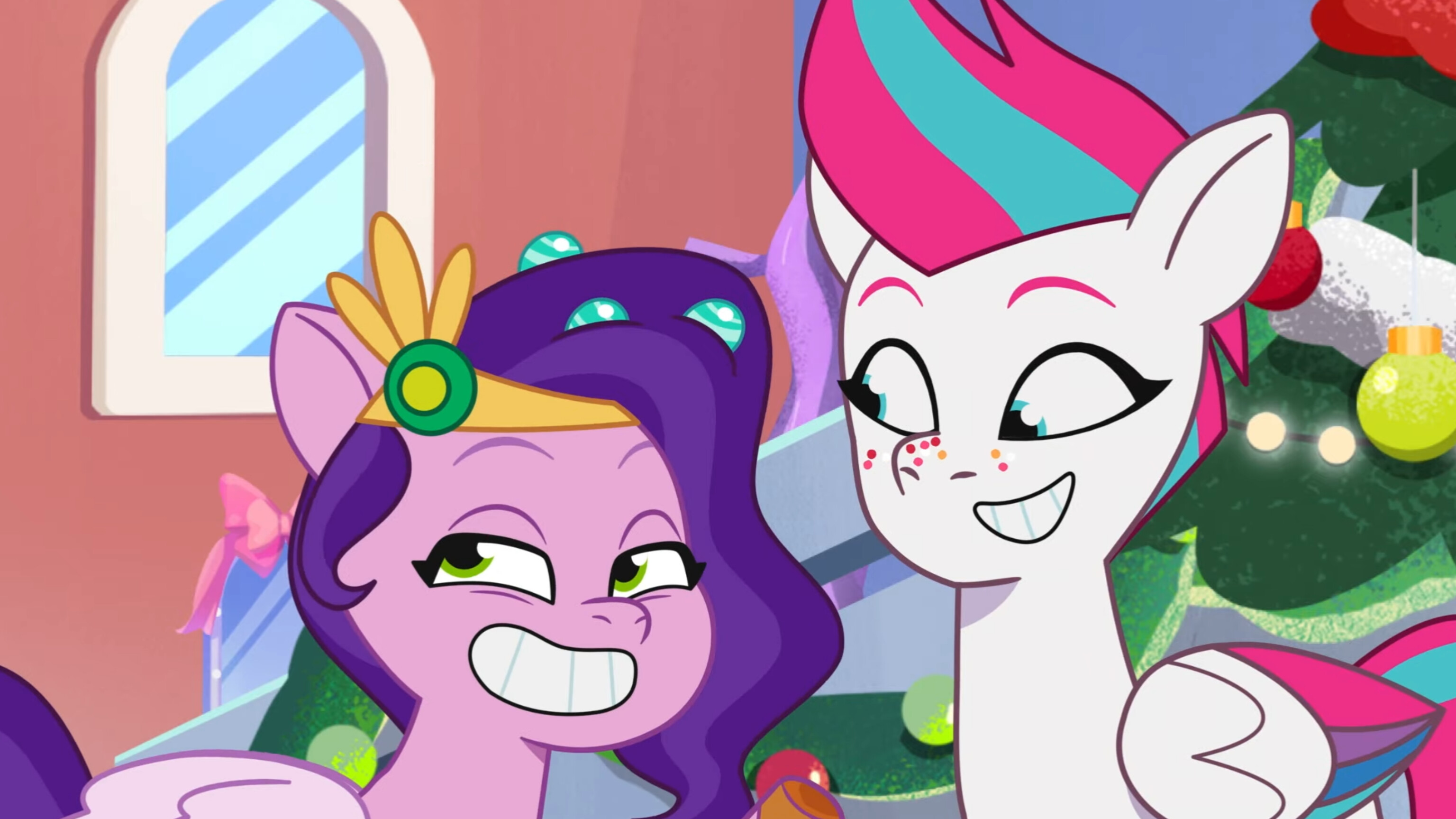 #3007927 - safe, screencap, pipp petals, zipp storm, pegasus, pony, g5, my little pony: tell ...