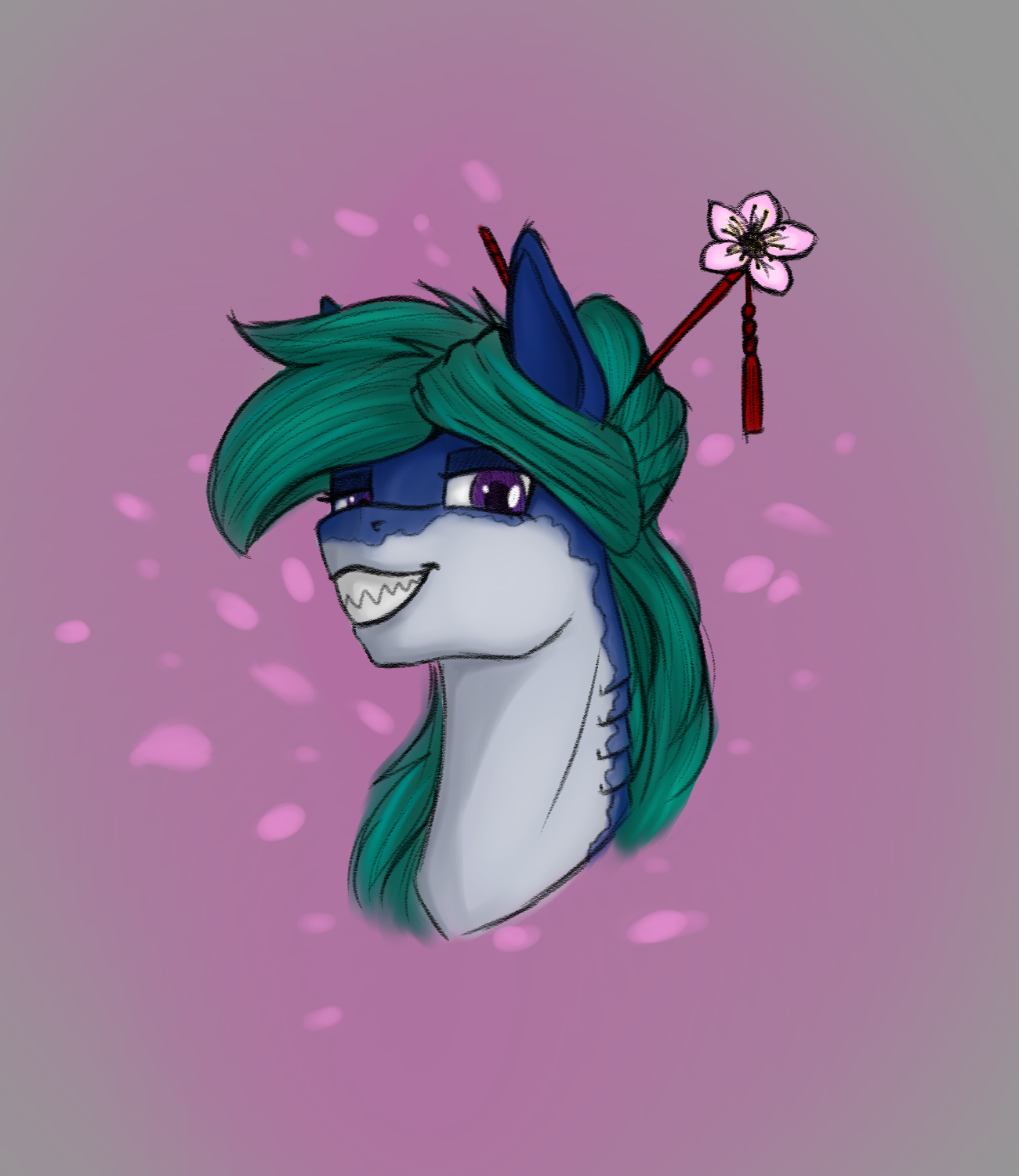 #3008867 - safe, artist:stray prey, oc, oc only, oc:mako, original species, pony, shark, shark ...