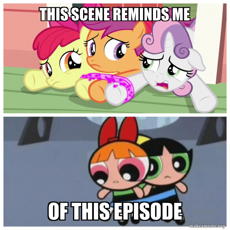 #3008978 - safe, edit, screencap, apple bloom, scootaloo, sweetie belle ...