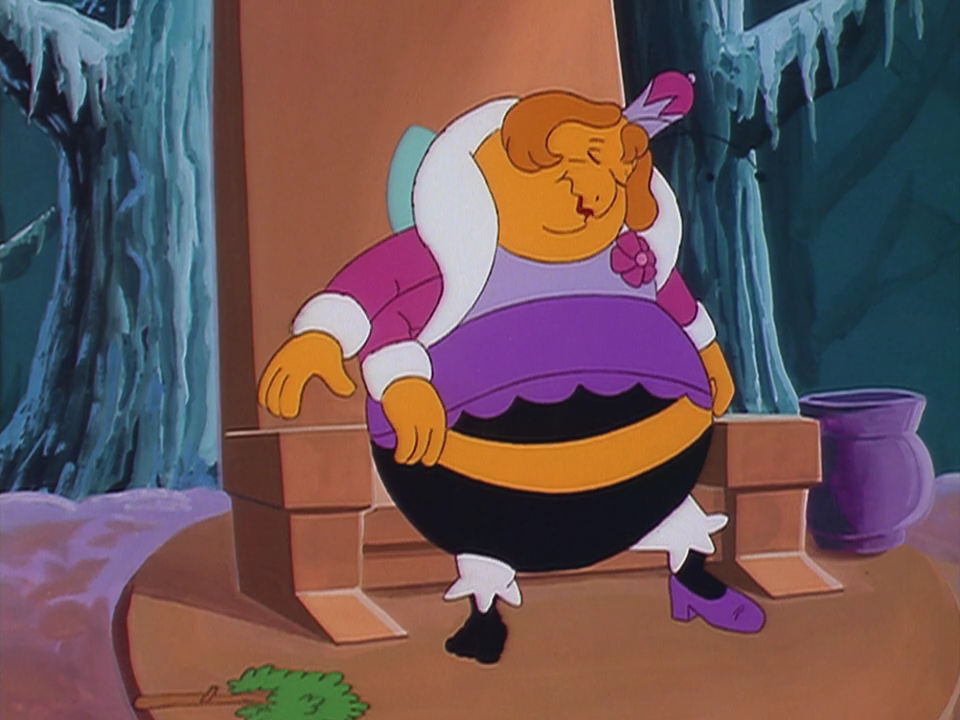 #3009527 - safe, screencap, queen bumble, bee, insect, anthro, g1, my ...