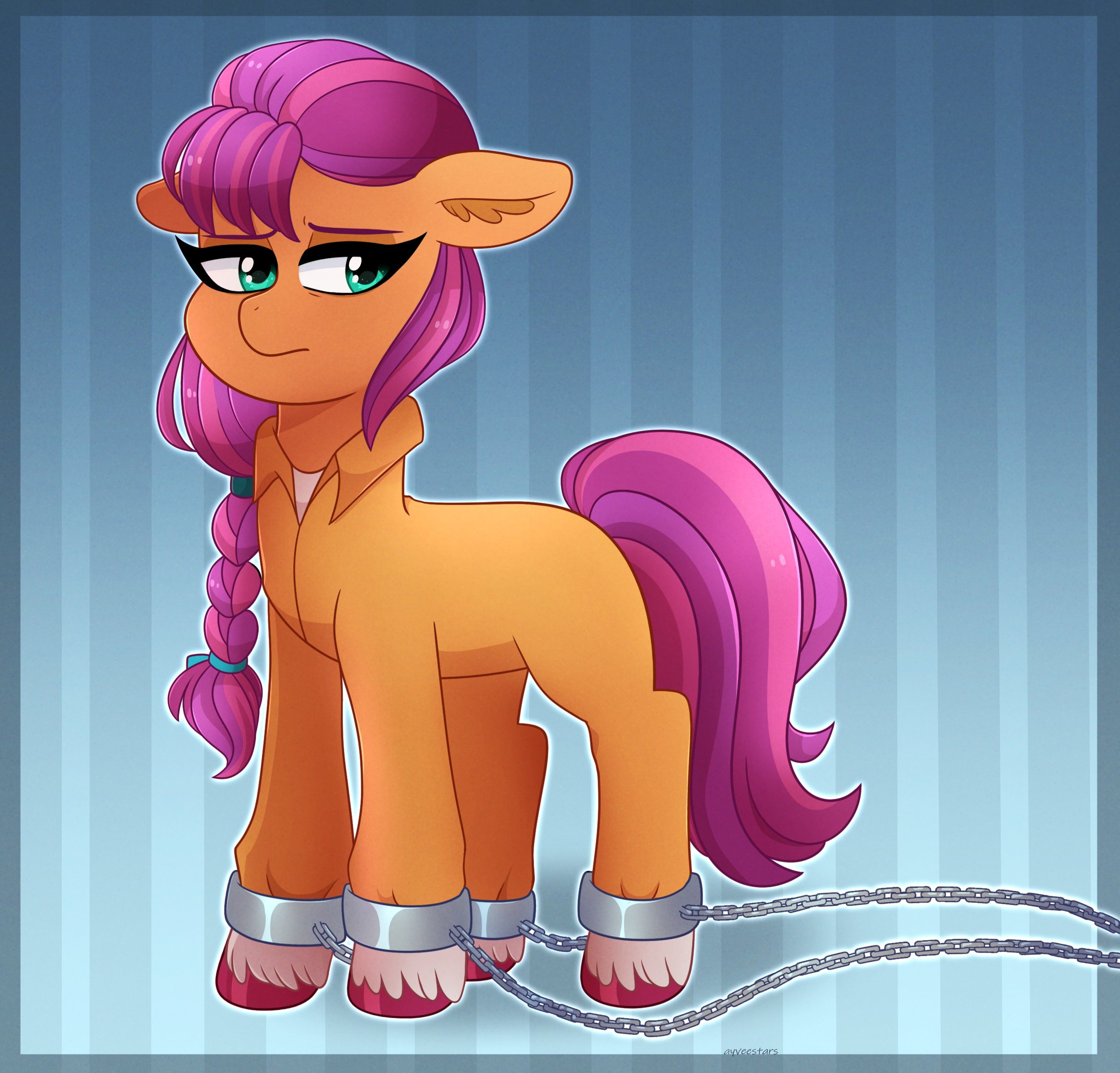 #3010030 - safe, artist:emera33, sunny starscout, earth pony, pony, g5 ...