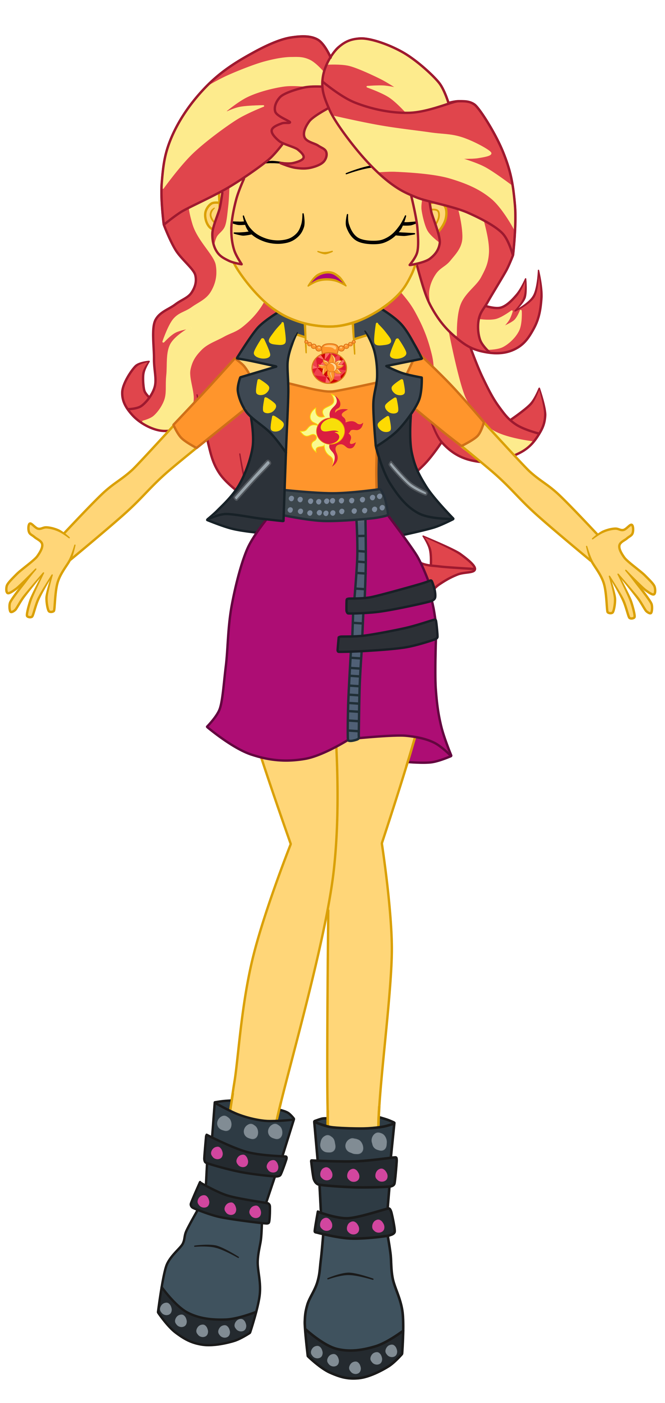 #3010586 - safe, artist:gmaplay, sunset shimmer, human, equestria girls ...