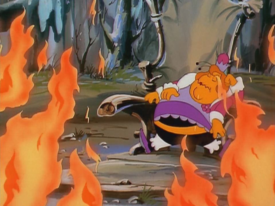 #3010930 - safe, screencap, queen bumble, bee, insect, anthro, g1, my ...