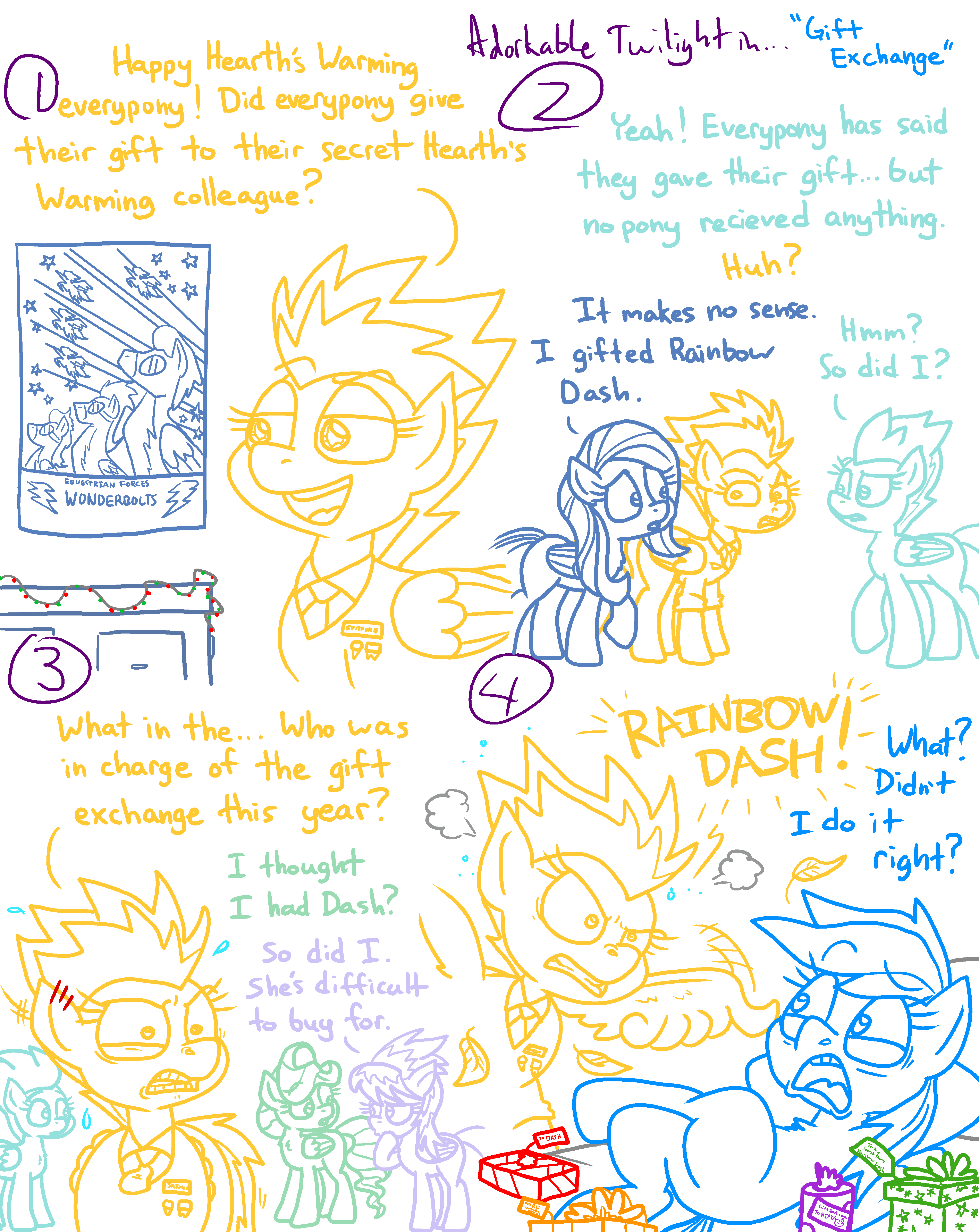 #3010970 - safe, artist:adorkabletwilightandfriends, clear skies ...