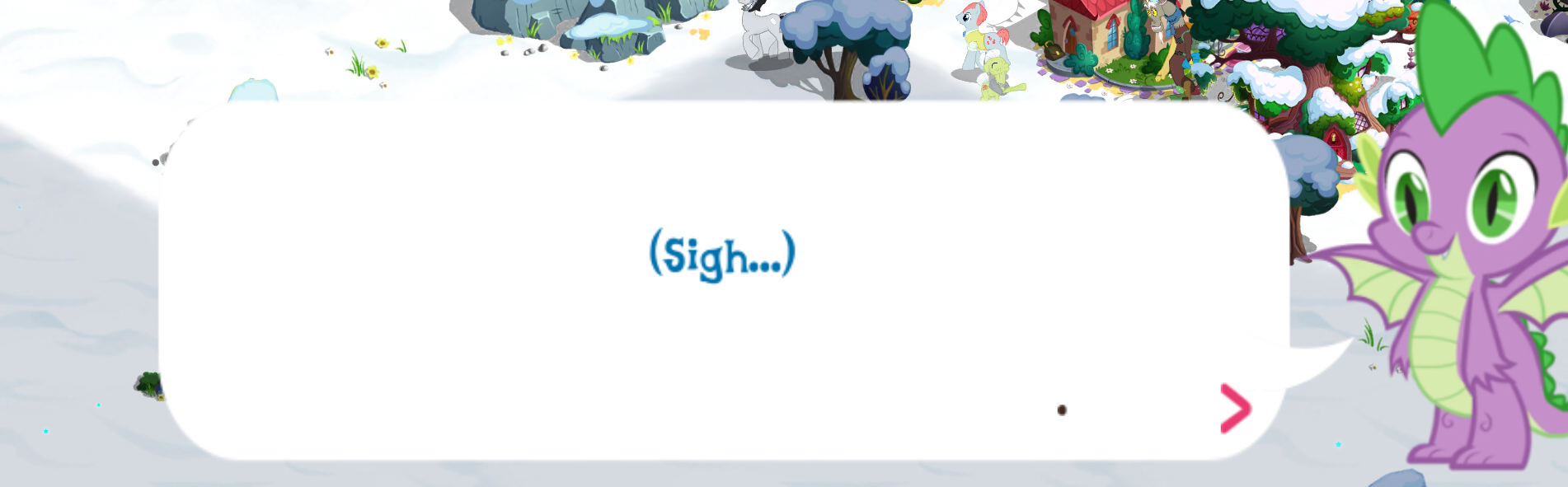 #3011343 - safe, gameloft, spike, dragon, g4, my little pony: magic princess, cropped, english ...