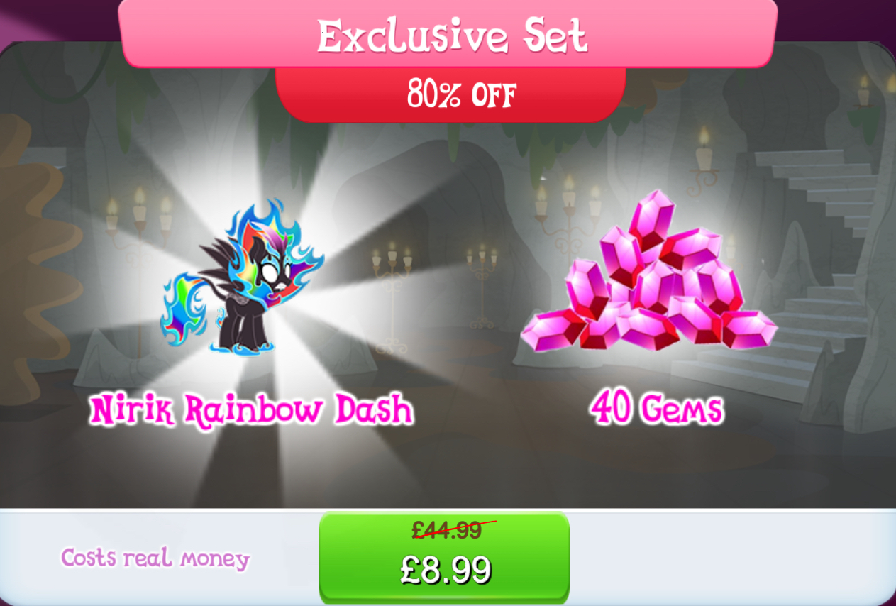 #3012389 - safe, gameloft, rainbow dash, kirin, nirik, winged kirin, g4 ...