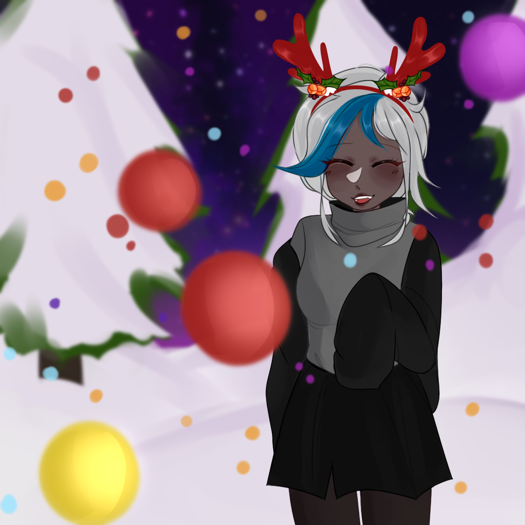 #3013683 - safe, artist:idkhesoff, oc, oc only, oc:elizabat stormfeather, human, blushing ...