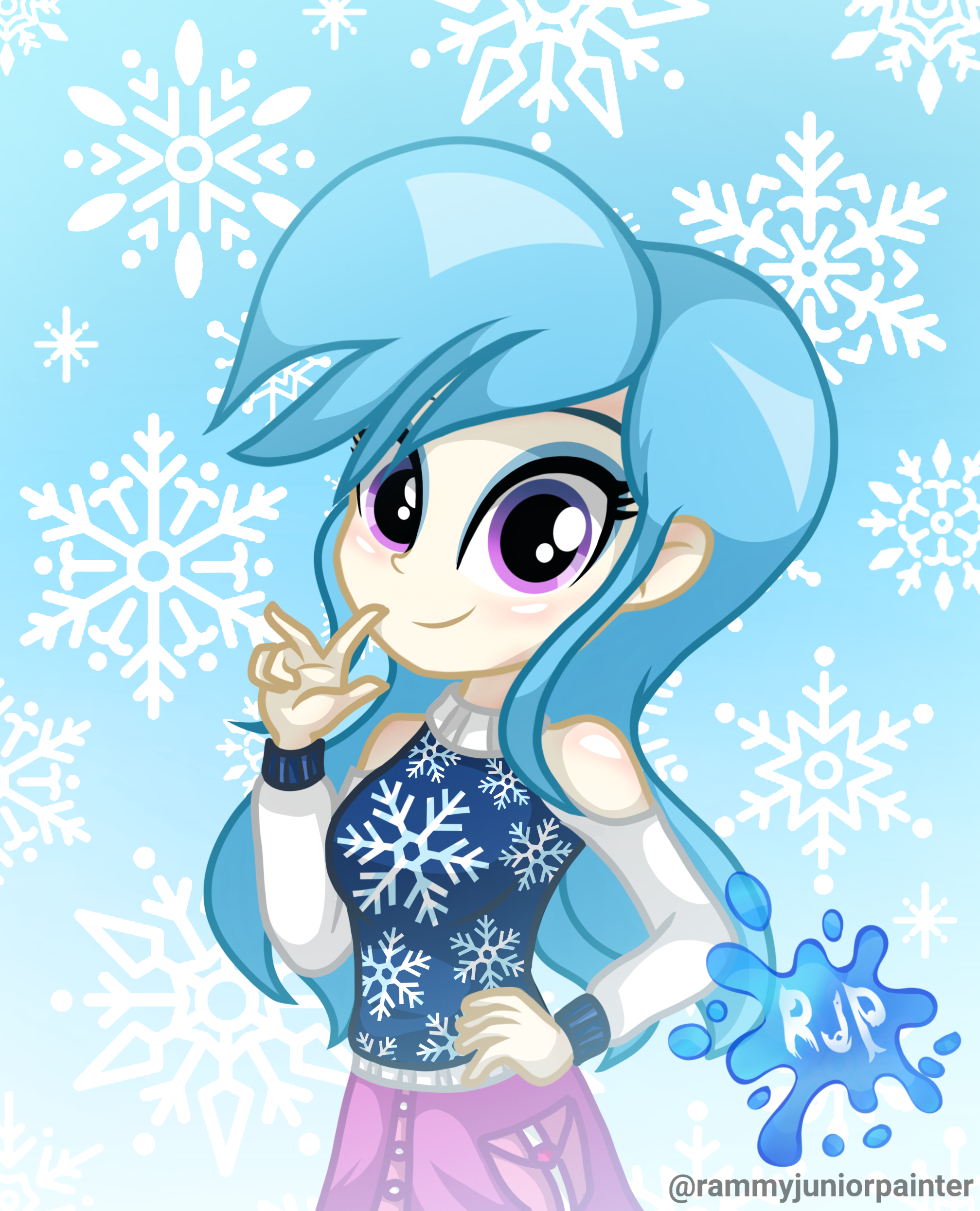 #3014588 - safe, artist:rjp.rammy, oc, oc:whitney warmheart, human ...