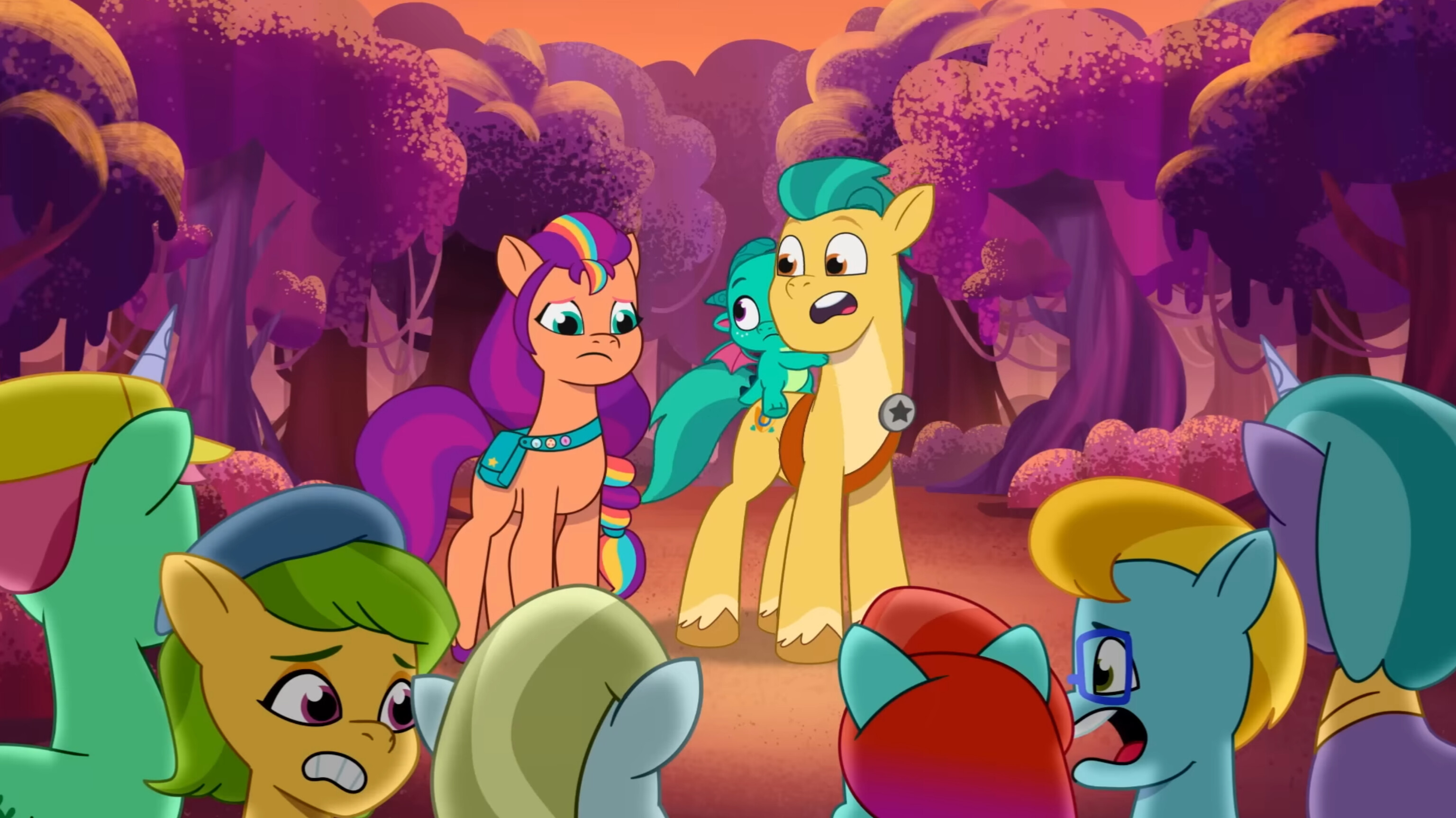 #3017118 - safe, screencap, alpine aspen, clapboard snap, feather clips ...