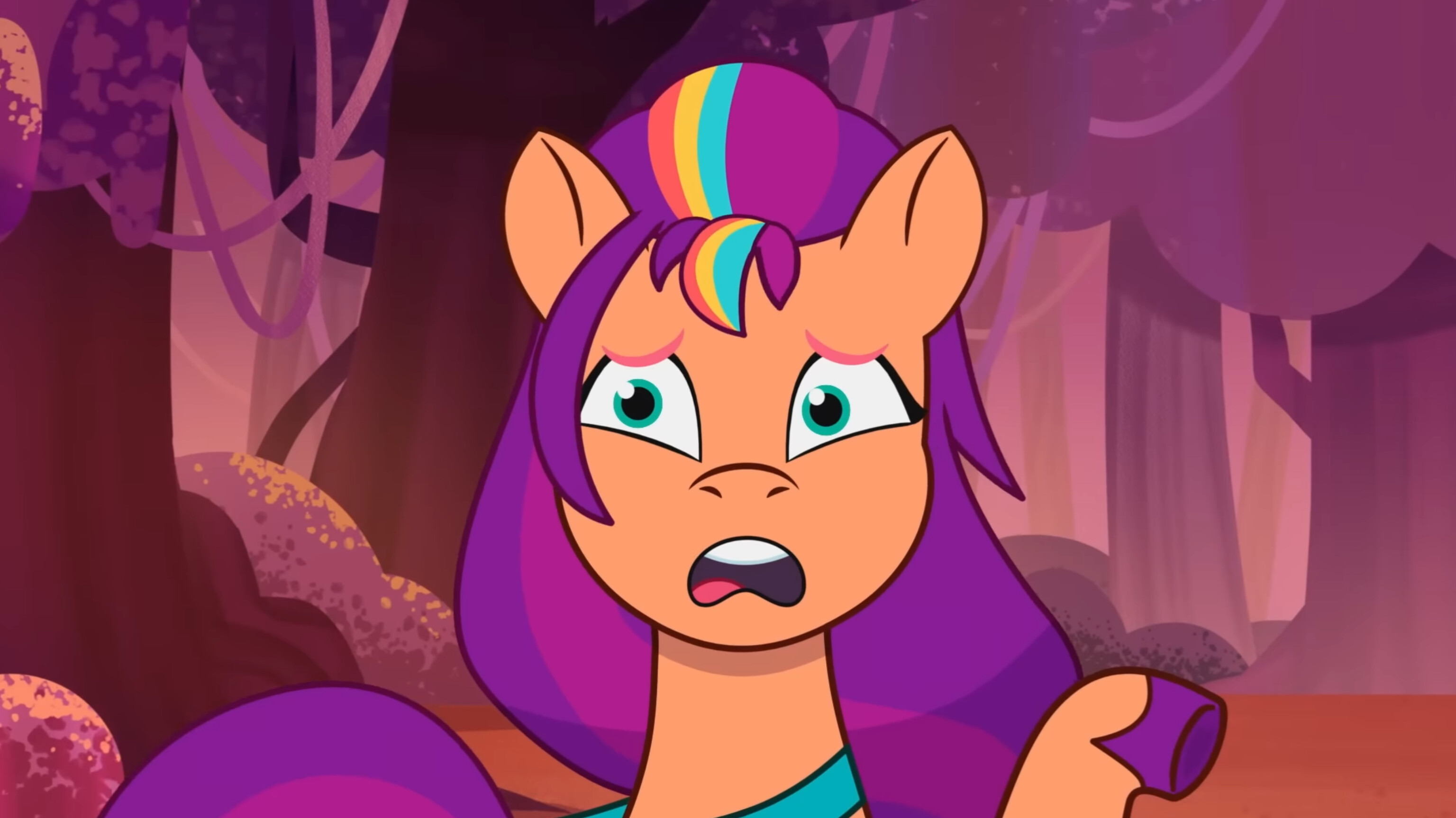 #3017458 - safe, screencap, sunny starscout, earth pony, pony, firework ...