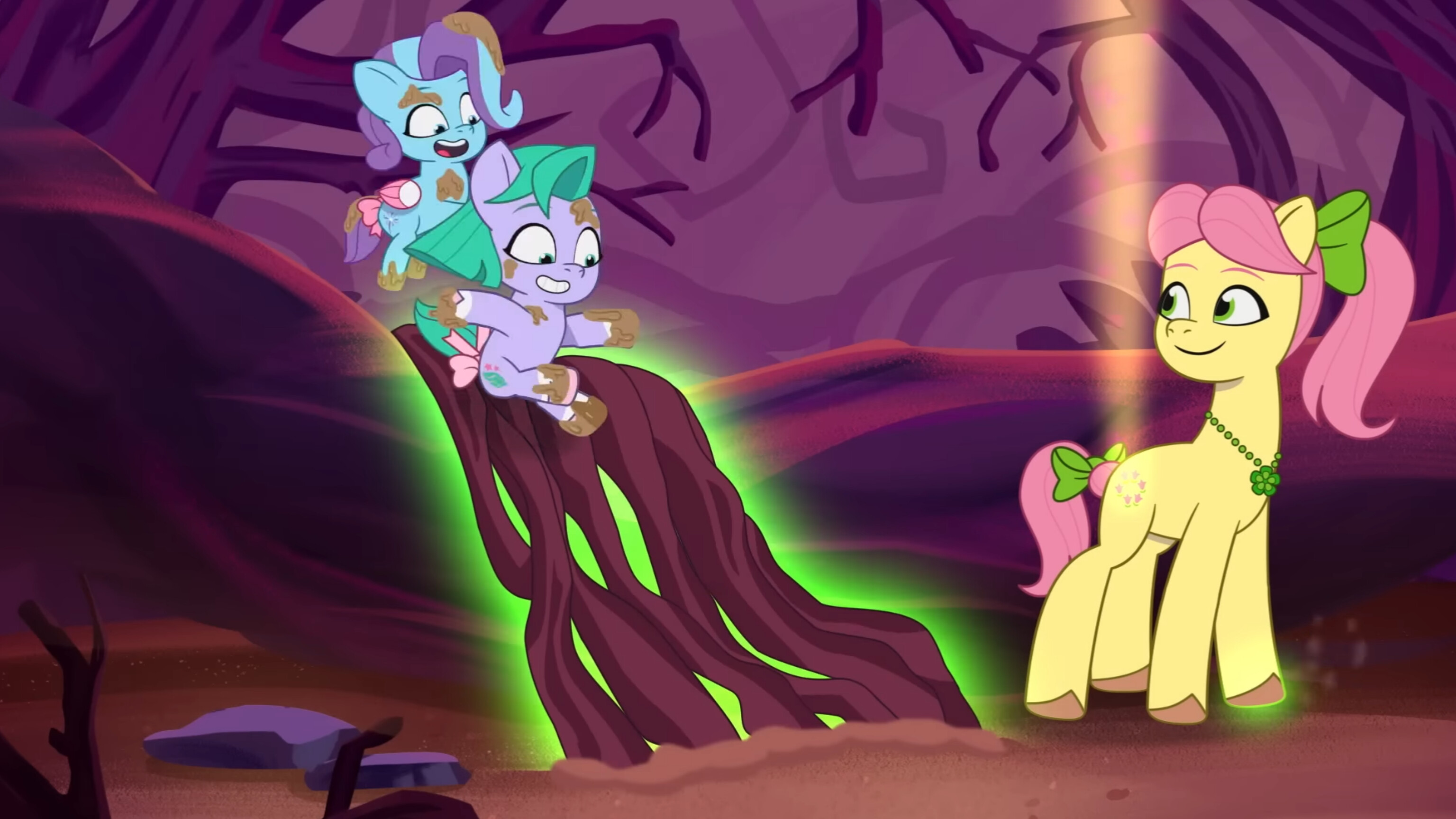 #3017755 - safe, screencap, glory (g5), posey bloom, seashell (g5 ...