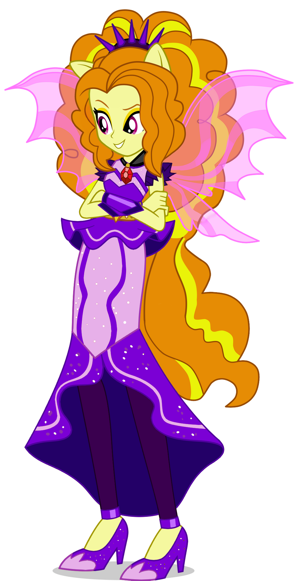 #3002322 - safe, artist:ajosterio, adagio dazzle, equestria girls ...