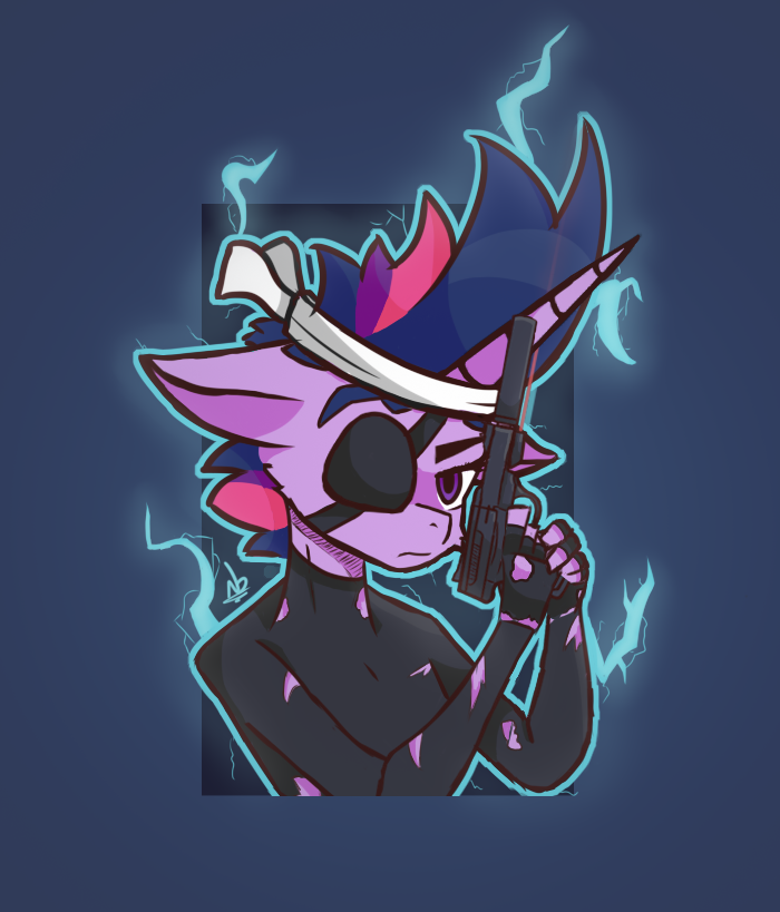 #3002767 - safe, twilight sparkle, pony, anthro, clothes, eyepatch ...