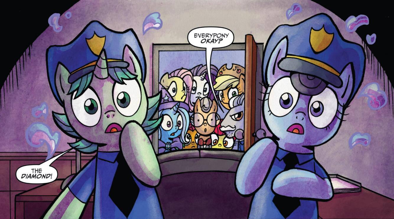 #3002853 - safe, artist:agnes garbowska, idw, official comic, apple ...