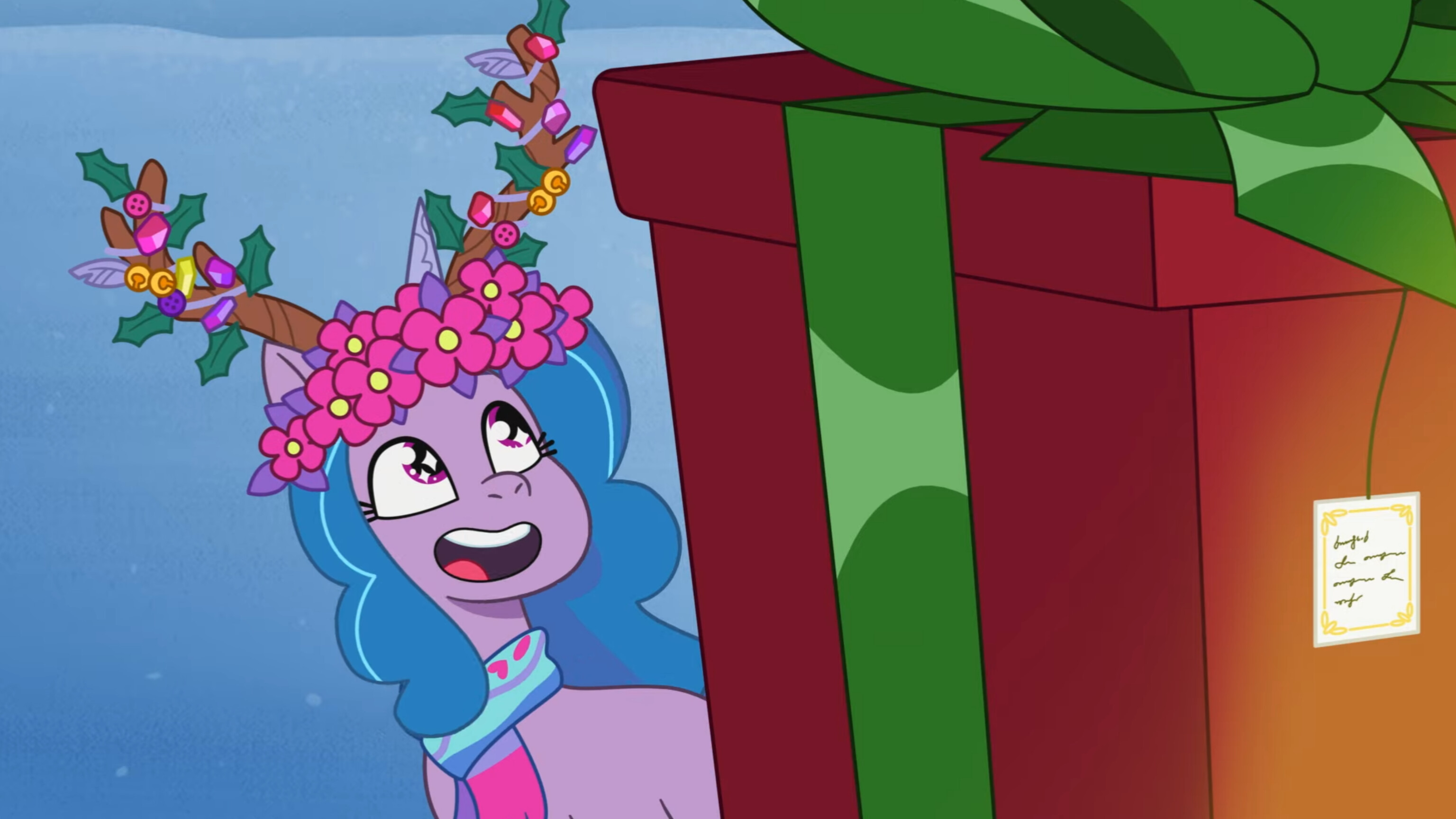 #3003553 - safe, screencap, izzy moonbow, pony, unicorn, g5, my little ...