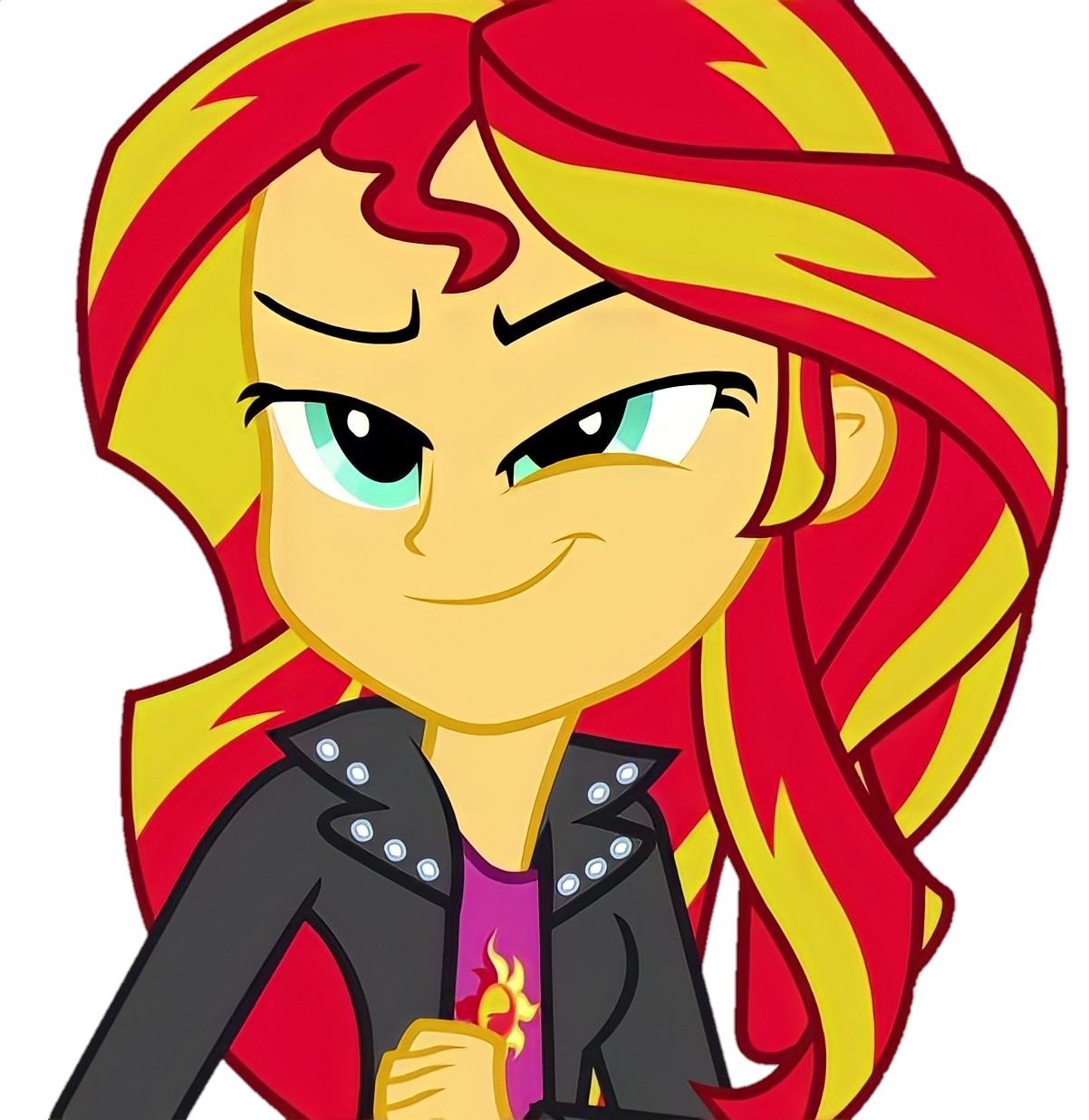 #2809148 - safe, edit, edited screencap, screencap, sunset shimmer ...