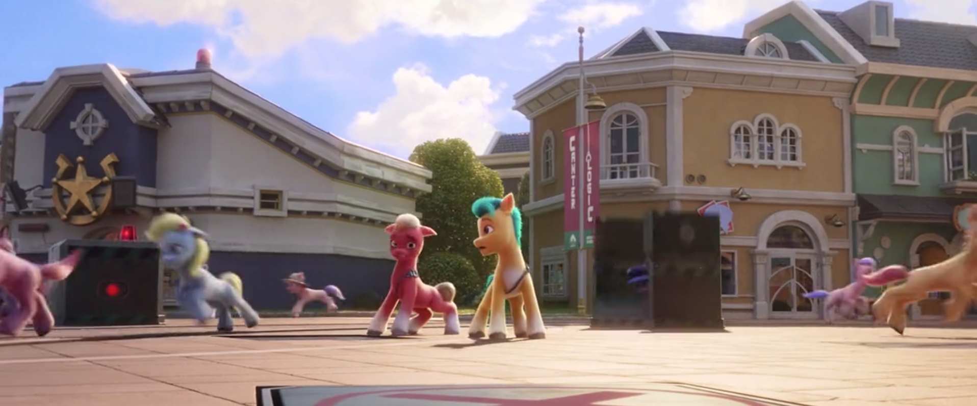 #2814233 - safe, screencap, hitch trailblazer, sprout cloverleaf, earth ...