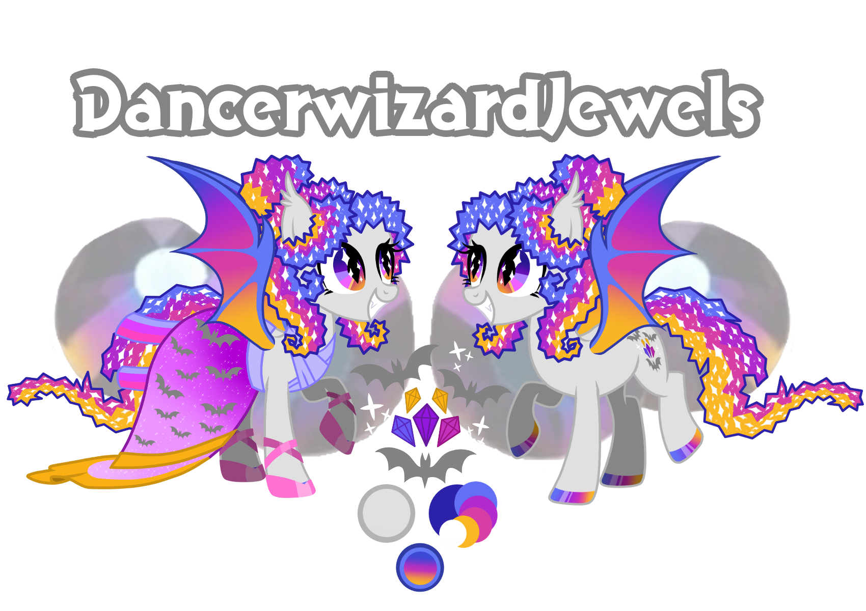 #2799420 - safe, artist:galeemlightseraphim, oc, oc only, bat pony, pony, bat pony oc, bat wings ...