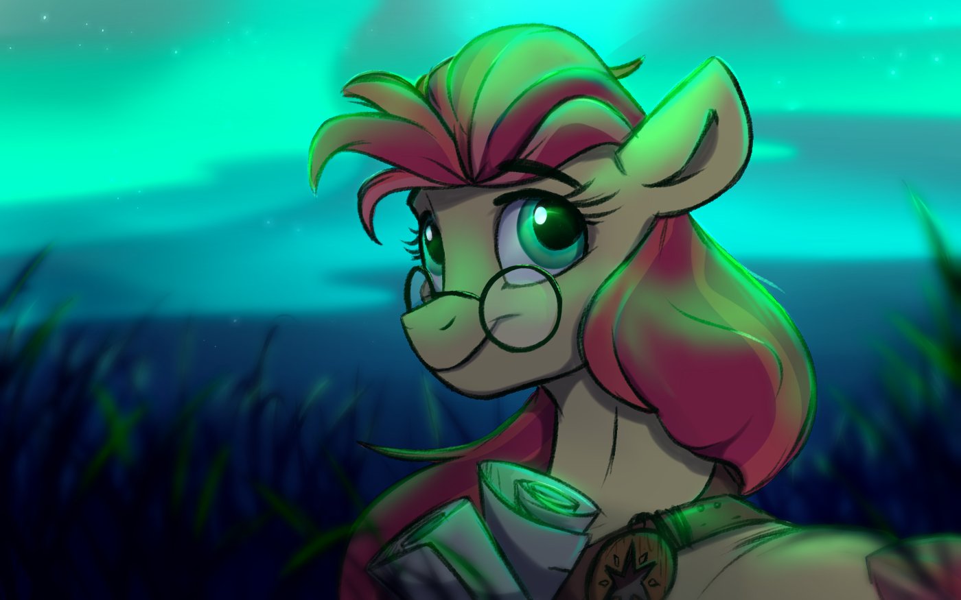 #2800929 - safe, artist:rutkotka, oc, oc only, oc:nordlys, earth pony ...