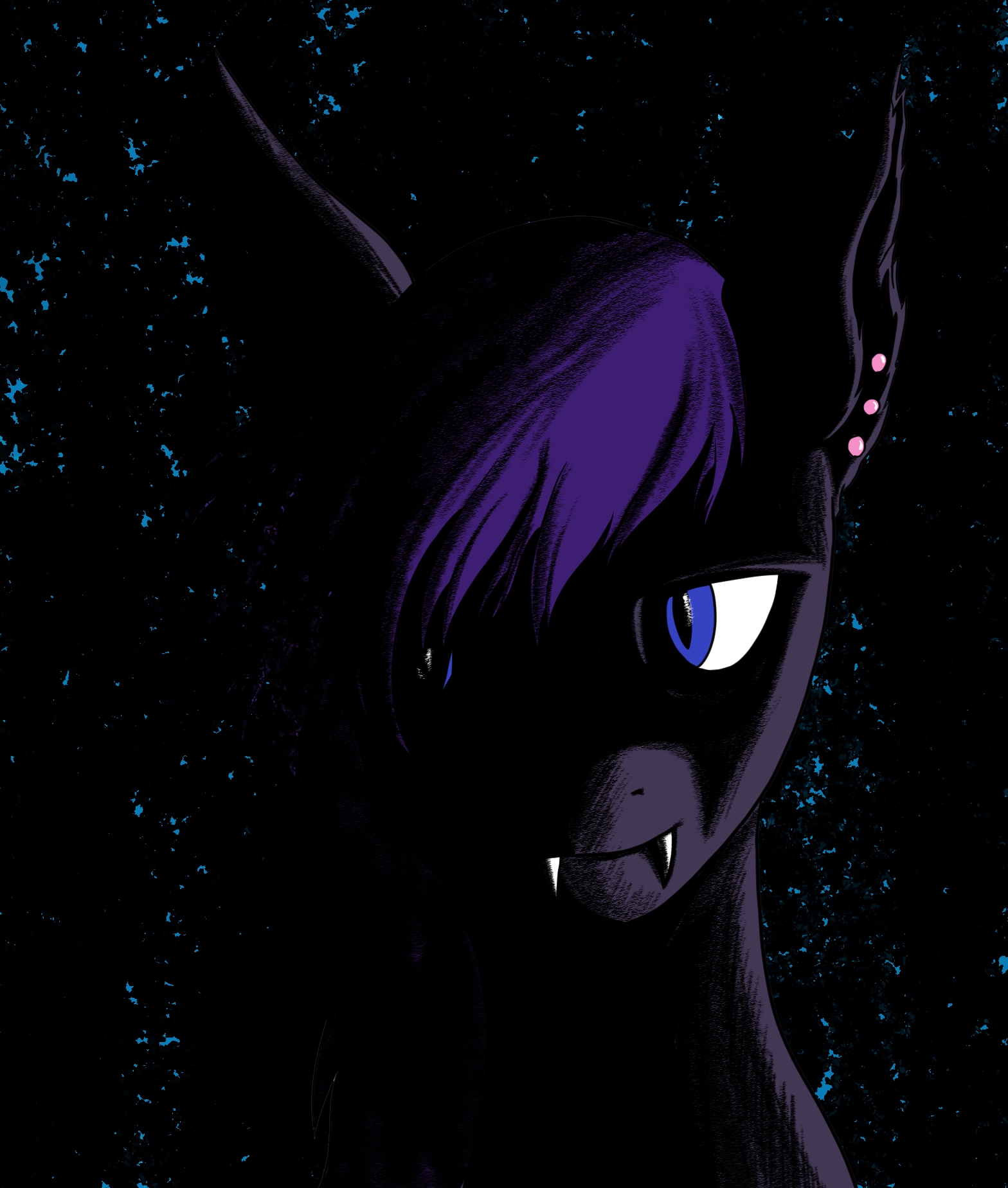 #2817420 - safe, artist:ruirik, oc, oc only, oc:eyewitness, bat pony ...