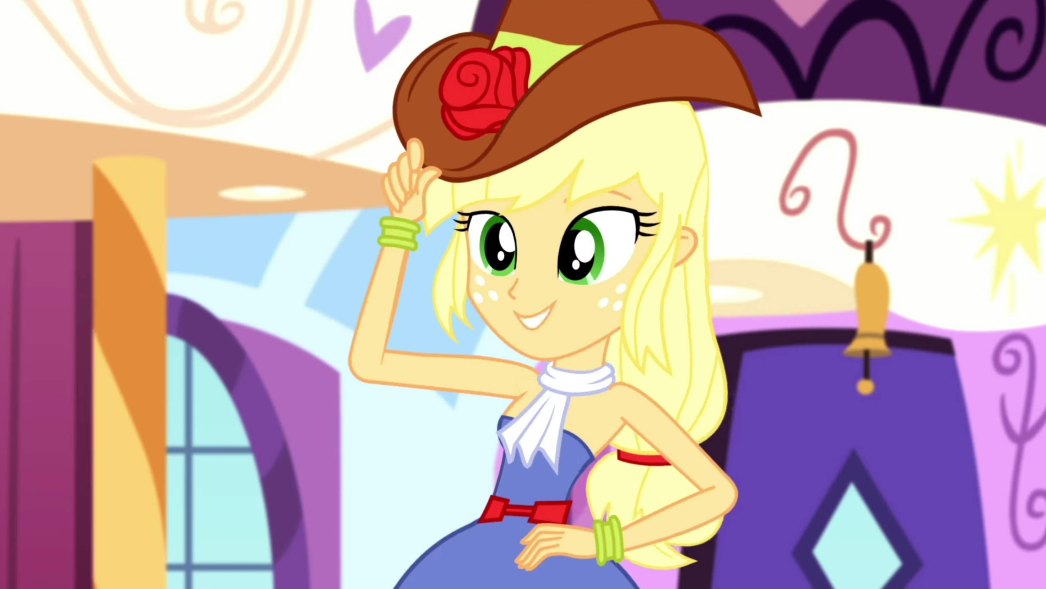 #2823102 - safe, screencap, applejack, eqg summertime shorts, equestria ...