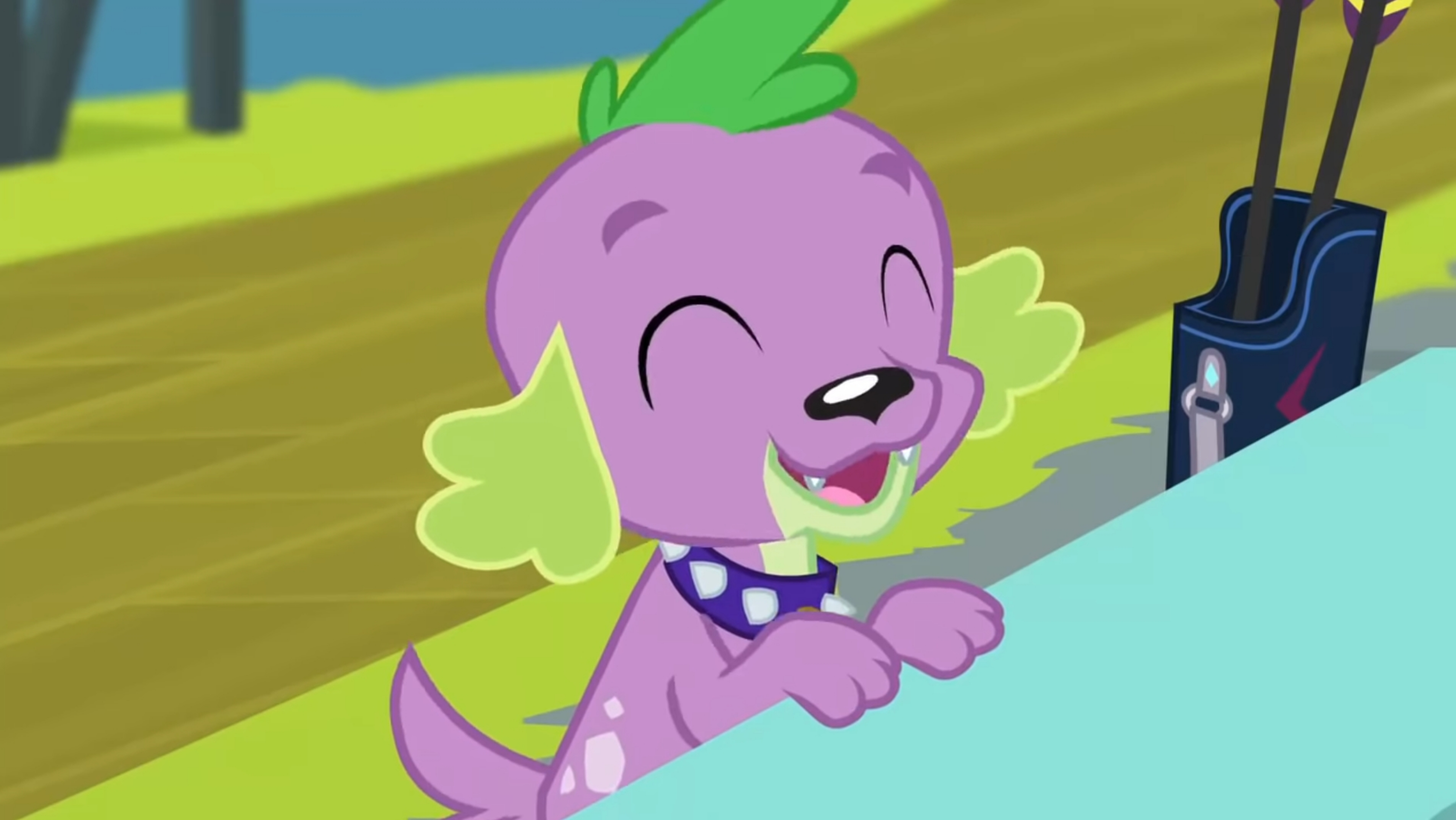 #2828134 - safe, screencap, spike, spike the regular dog, dog ...