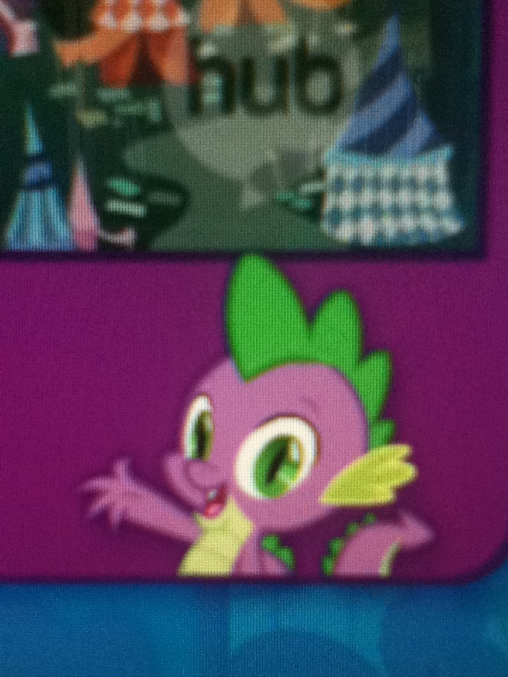 #2831715 - safe, spike, official, looking at you, smiling, the hub ...