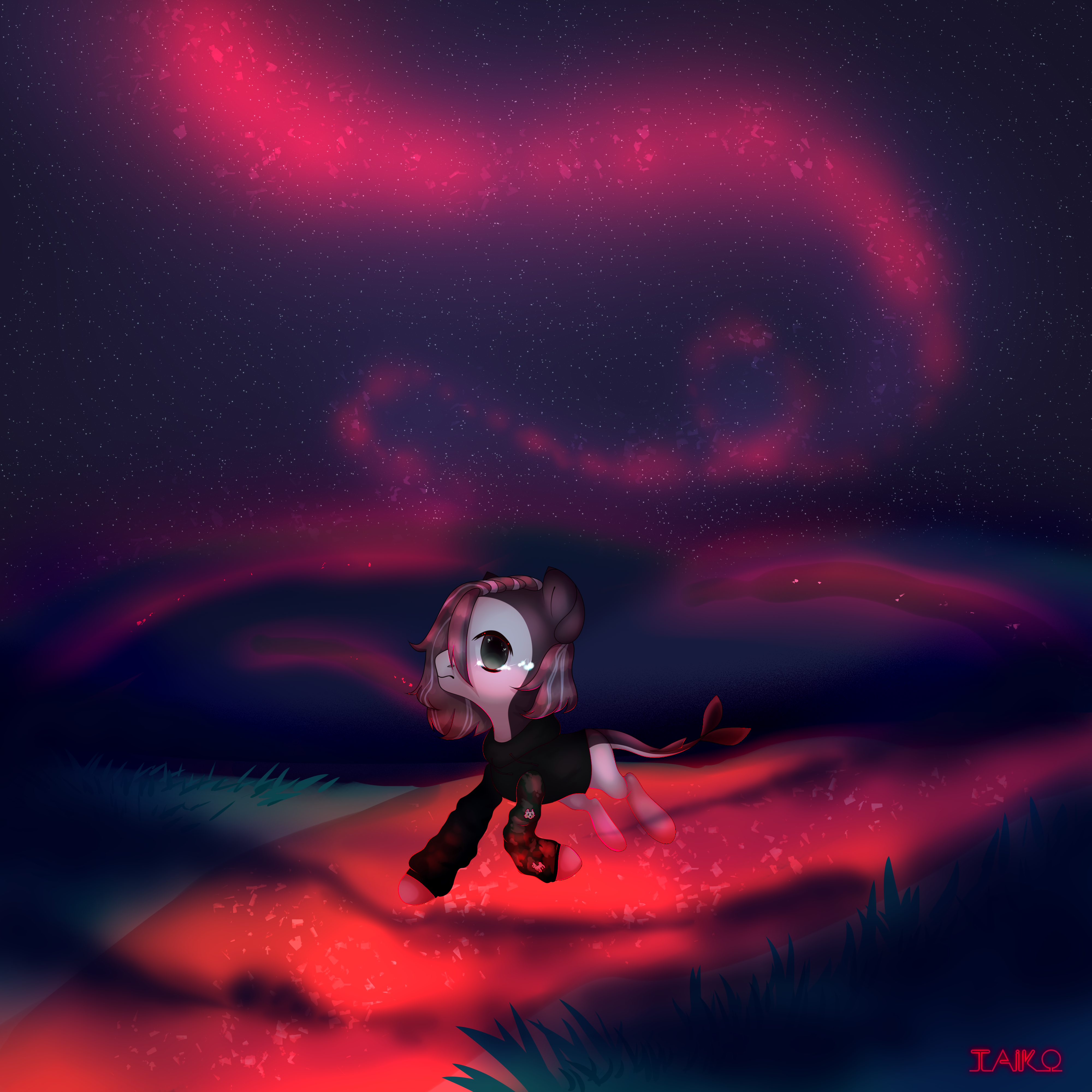 #2833159 - safe, artist:chukcha, oc, oc only, original species, shark, shark pony, clothes ...