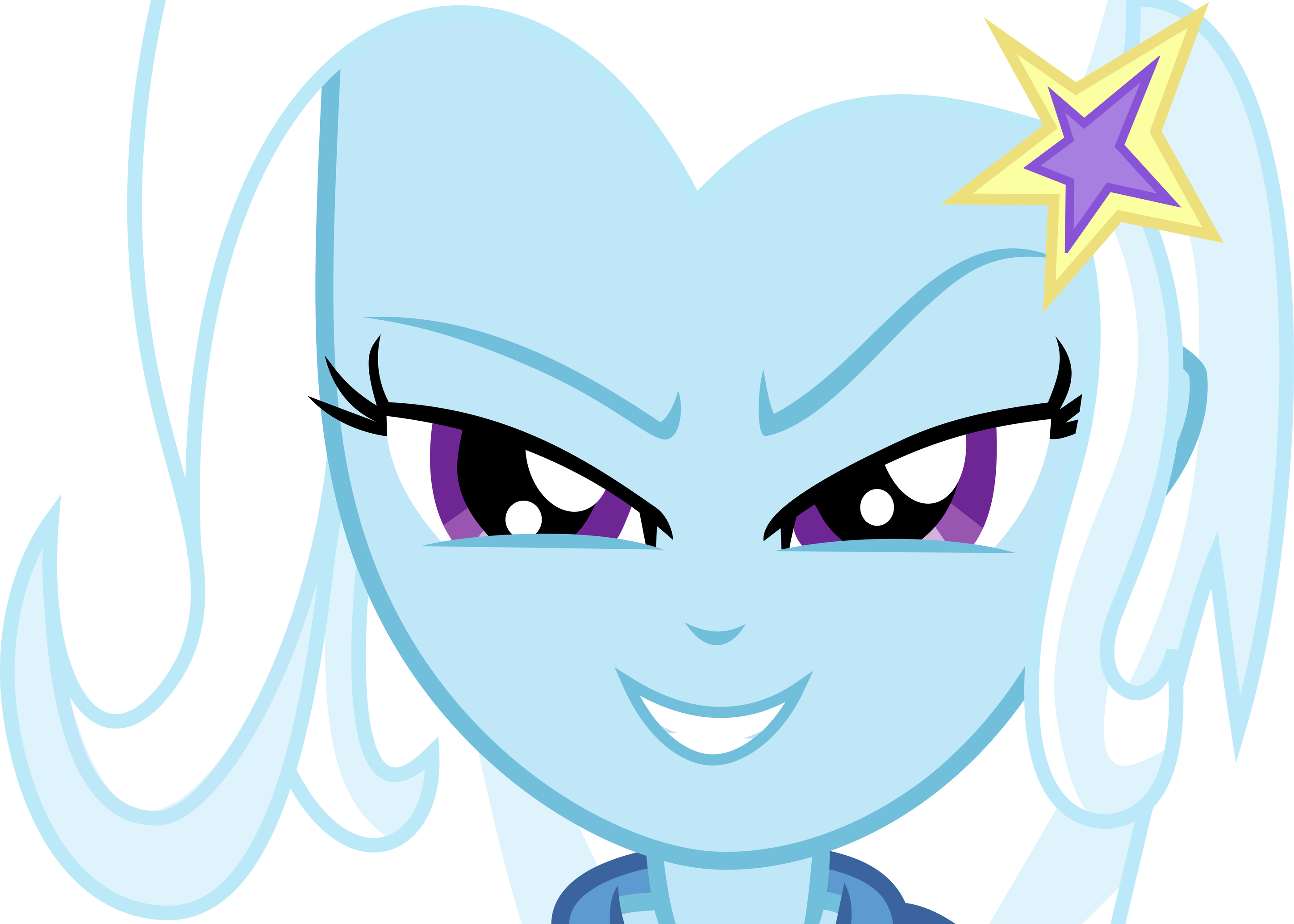#2820375 - safe, artist:xxphantomxxx, trixie, equestria girls, g4, .svg ...