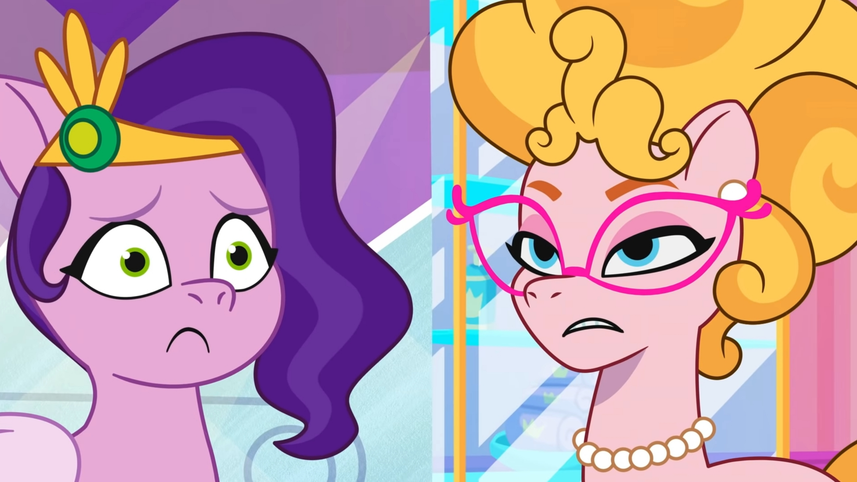 #2845896 - safe, screencap, phyllis cloverleaf, pipp petals, earth pony, pegasus, pony, g5, mane ...