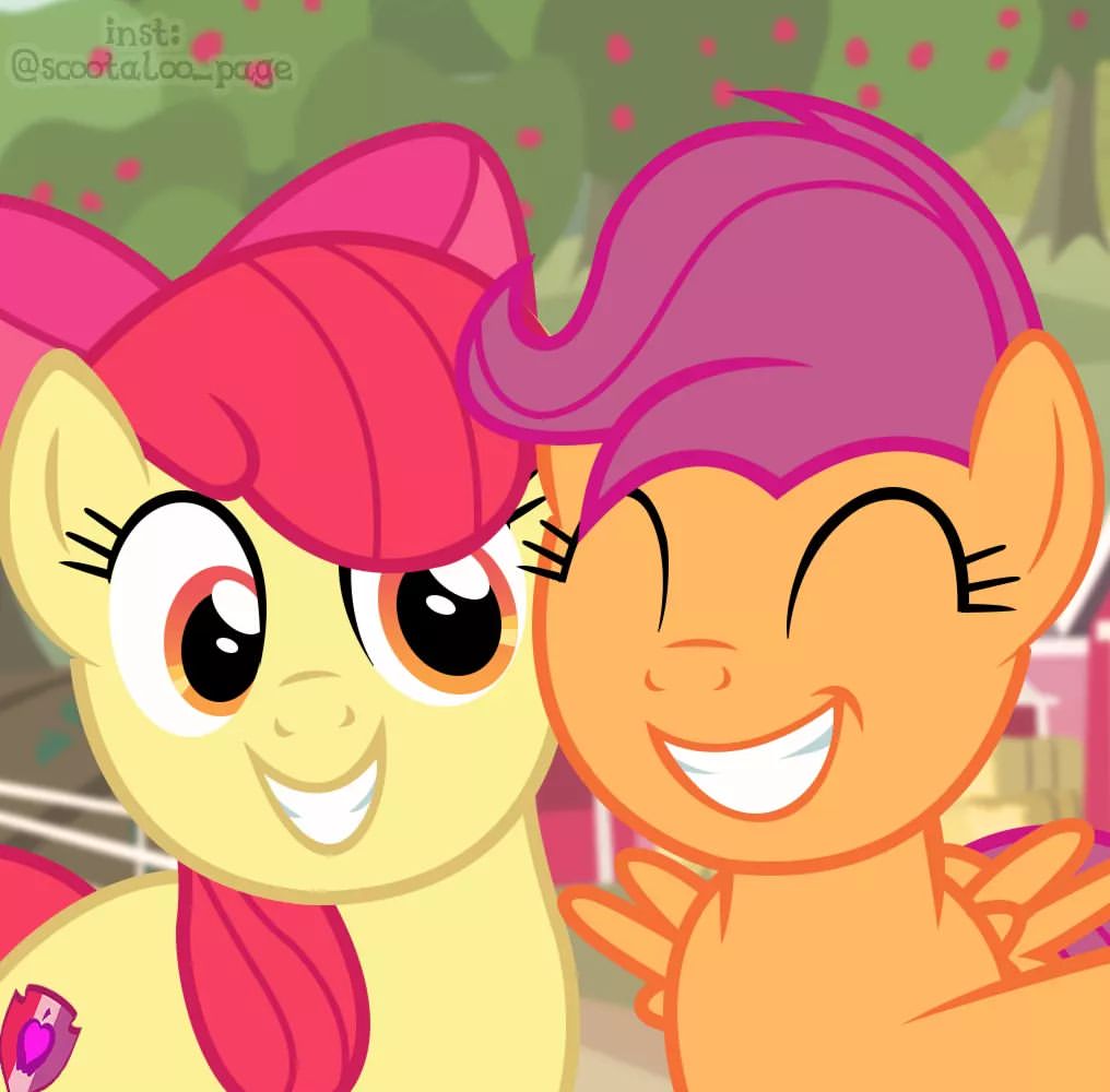 #2847865 - safe, artist:scootaloo_page, artist:scootofficial, apple ...