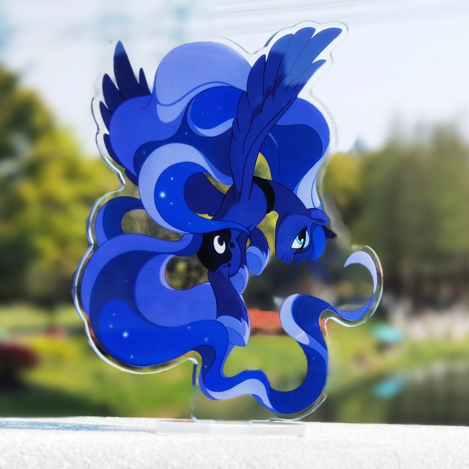 #2842641 - safe, artist:drtuo4, princess luna, pony, ethereal mane ...