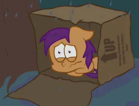 #2864024 - safe, artist:dinnerjoe, scootaloo, pegasus, pony, g4, alone ...