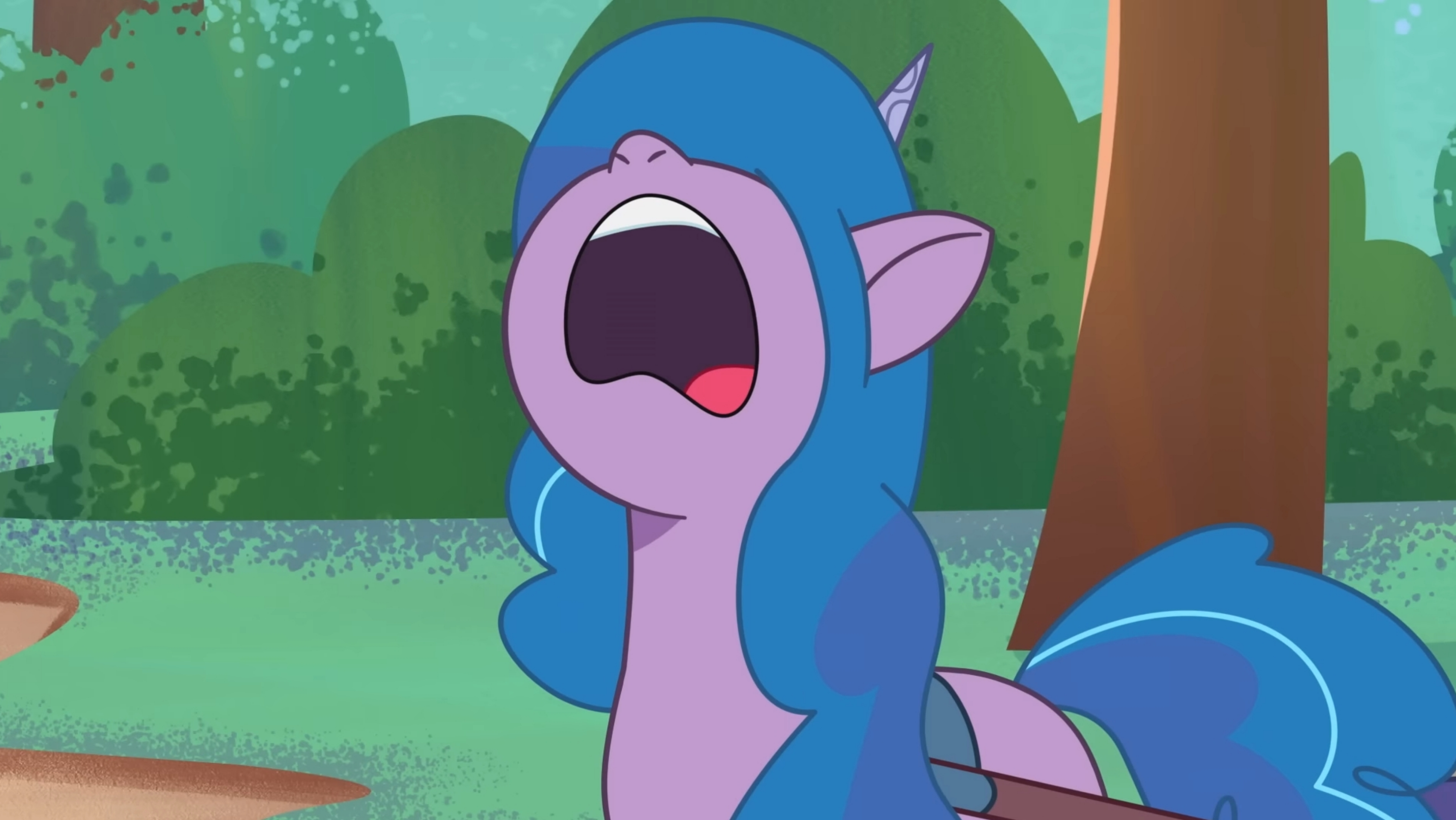 #2868672 - safe, screencap, izzy moonbow, pony, unicorn, g5, my little ...