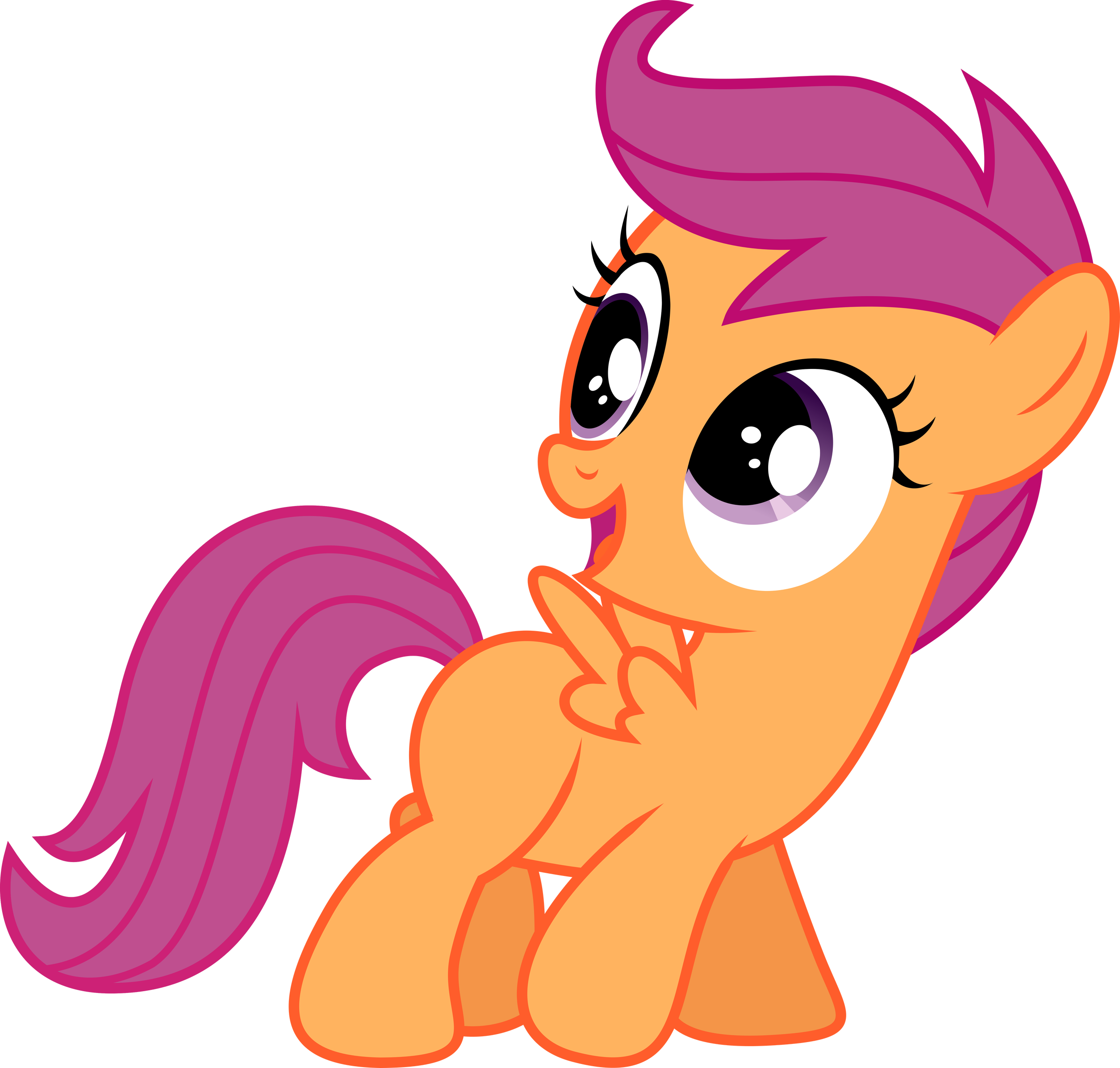 #2871443 - safe, artist:skie-vinyl, scootaloo, pegasus, pony, .svg ...