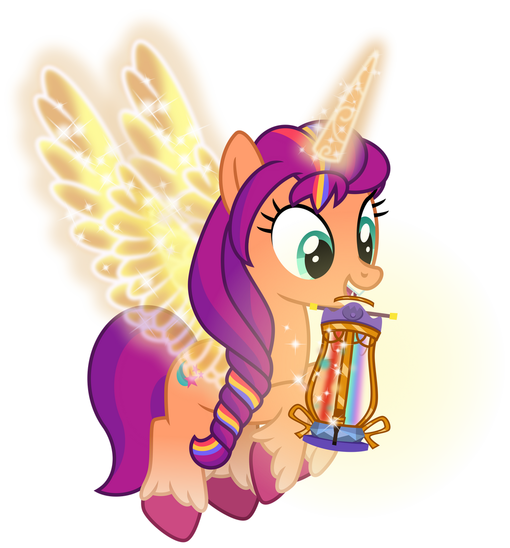 #2873083 - safe, artist:emeraldblast63, sunny starscout, alicorn, earth ...