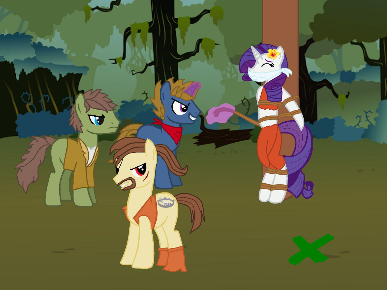 #2857708 - safe, artist:ds59, rarity, oc, earth pony, pony, unicorn ...