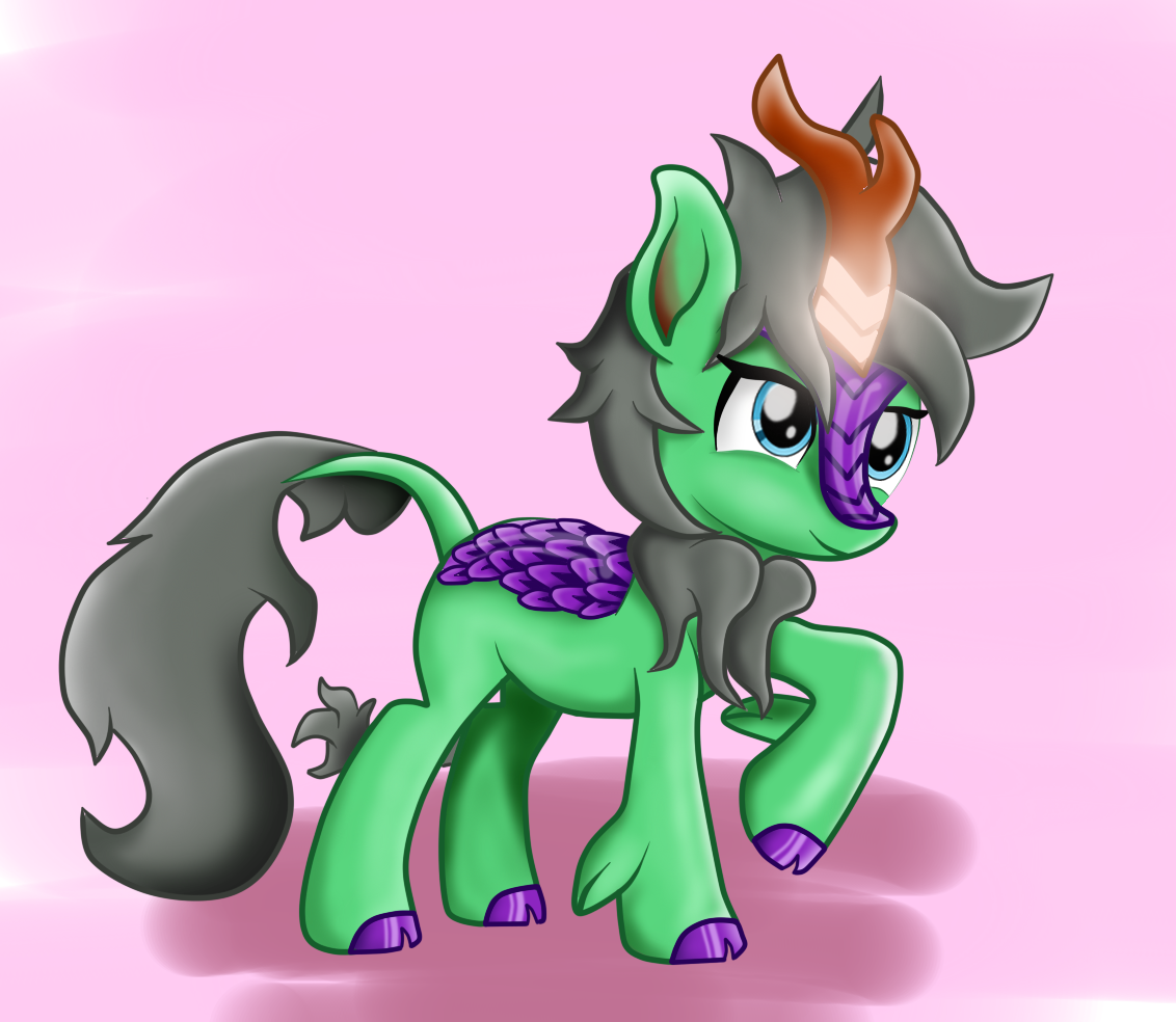 #2859574 - safe, artist:seki_98, edit, oc, oc:void chara, kirin, eye ...