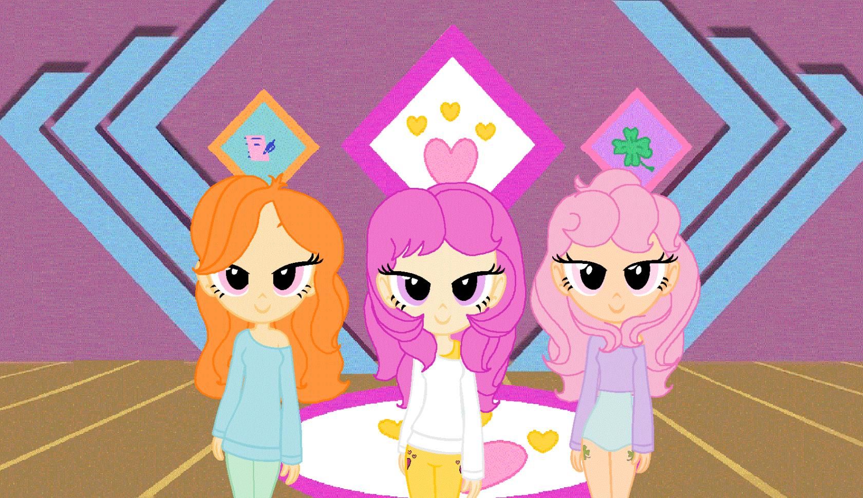 #2877106 - safe, artist:skill:draw, edit, bright eyes, clover (g1 ...