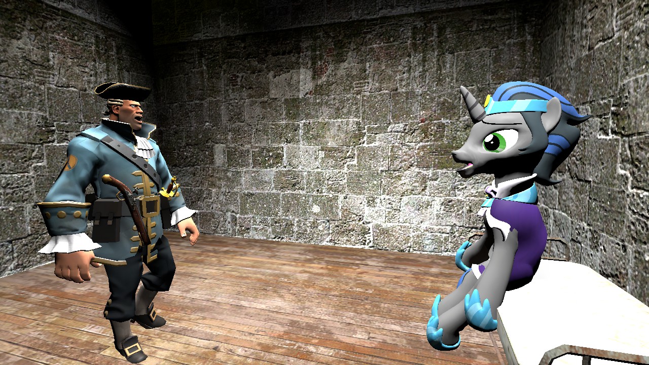 #2887372 - safe, artist:fredrick2, king sombra, princess celestia ...