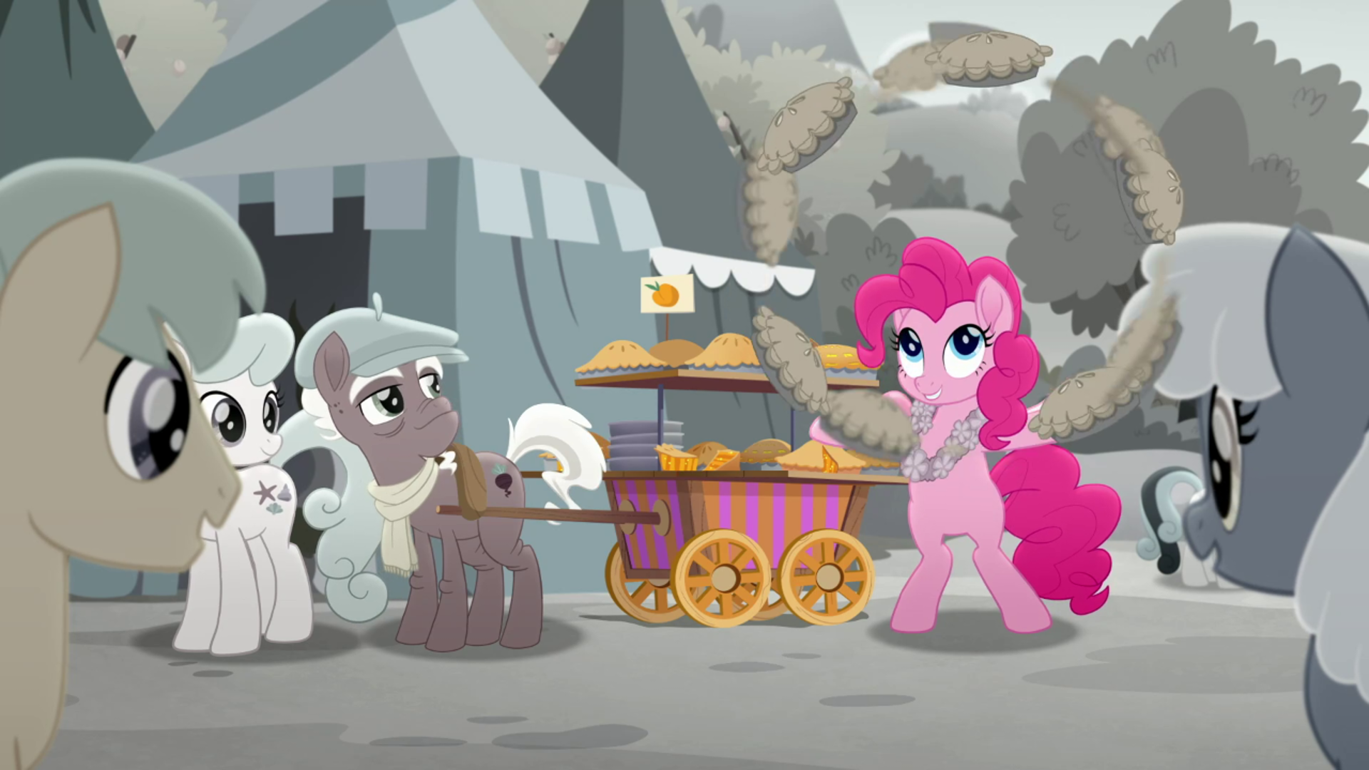 #2889502 - safe, screencap, moody root, pinkie pie, rainbow roadtrip ...