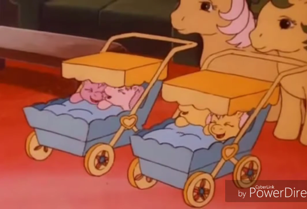 #2882415 - safe, screencap, magic star, milkweed, posey, sniffles ...