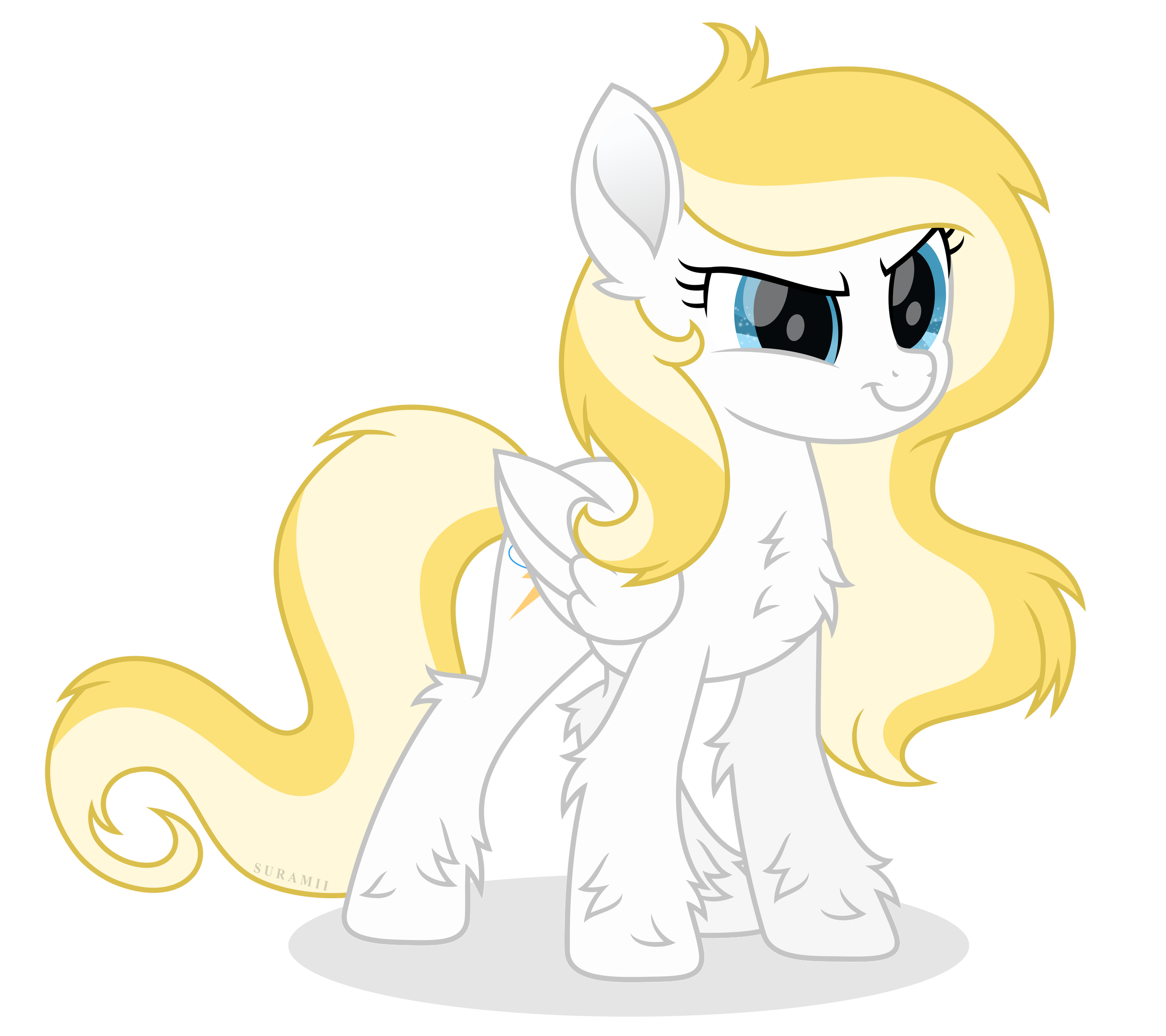 #2883547 - safe, artist:suramii, oc, oc:thunder shine, pegasus, pony ...