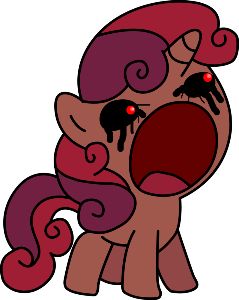 #2883649 - grimdark, sweetie belle, pony, unicorn, creepypasta, female ...
