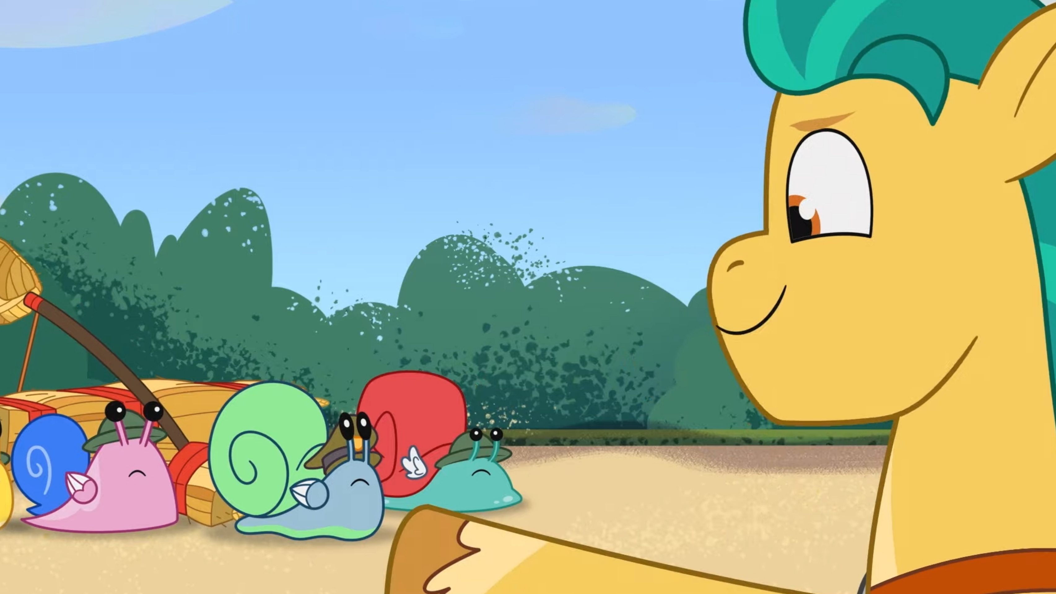 #2911686 - safe, screencap, hitch trailblazer, earth pony, pegasnail ...